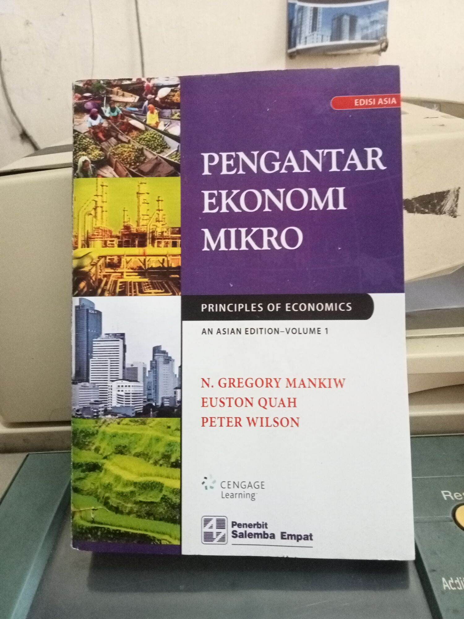 Buku pengantar ekonomi mikro / Gregory mankiw / Euston Quah / Peter Wilson / edisi asia | Lazada ...