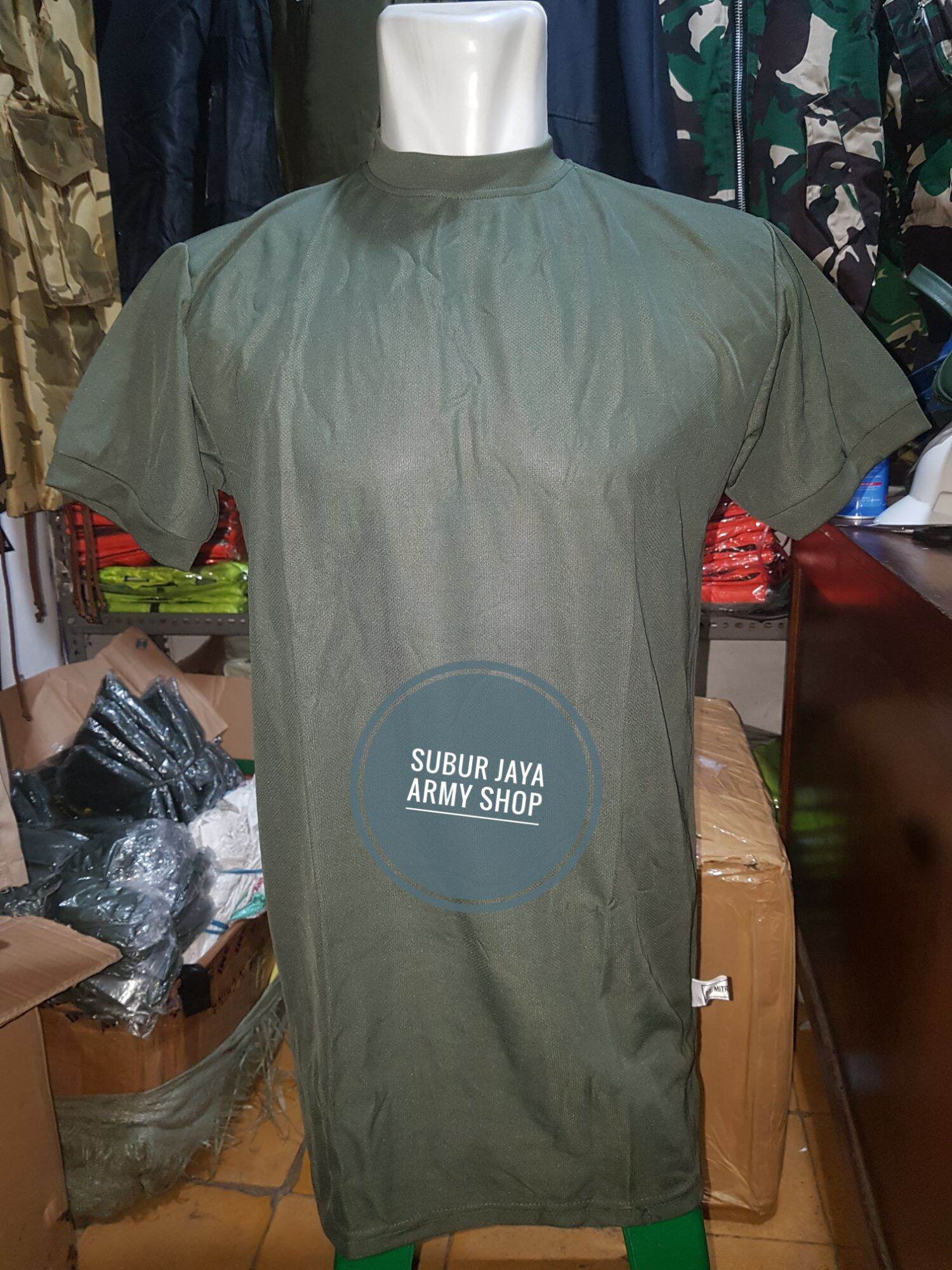 KAOS PDH DRYFIT JATAH TNI AD | Lazada Indonesia
