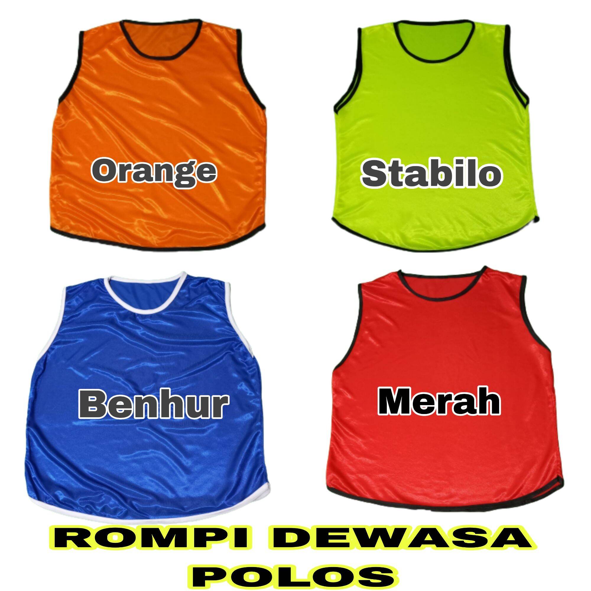 ROMPI DEWASA BOLA FUTSAL POLOS | Lazada Indonesia