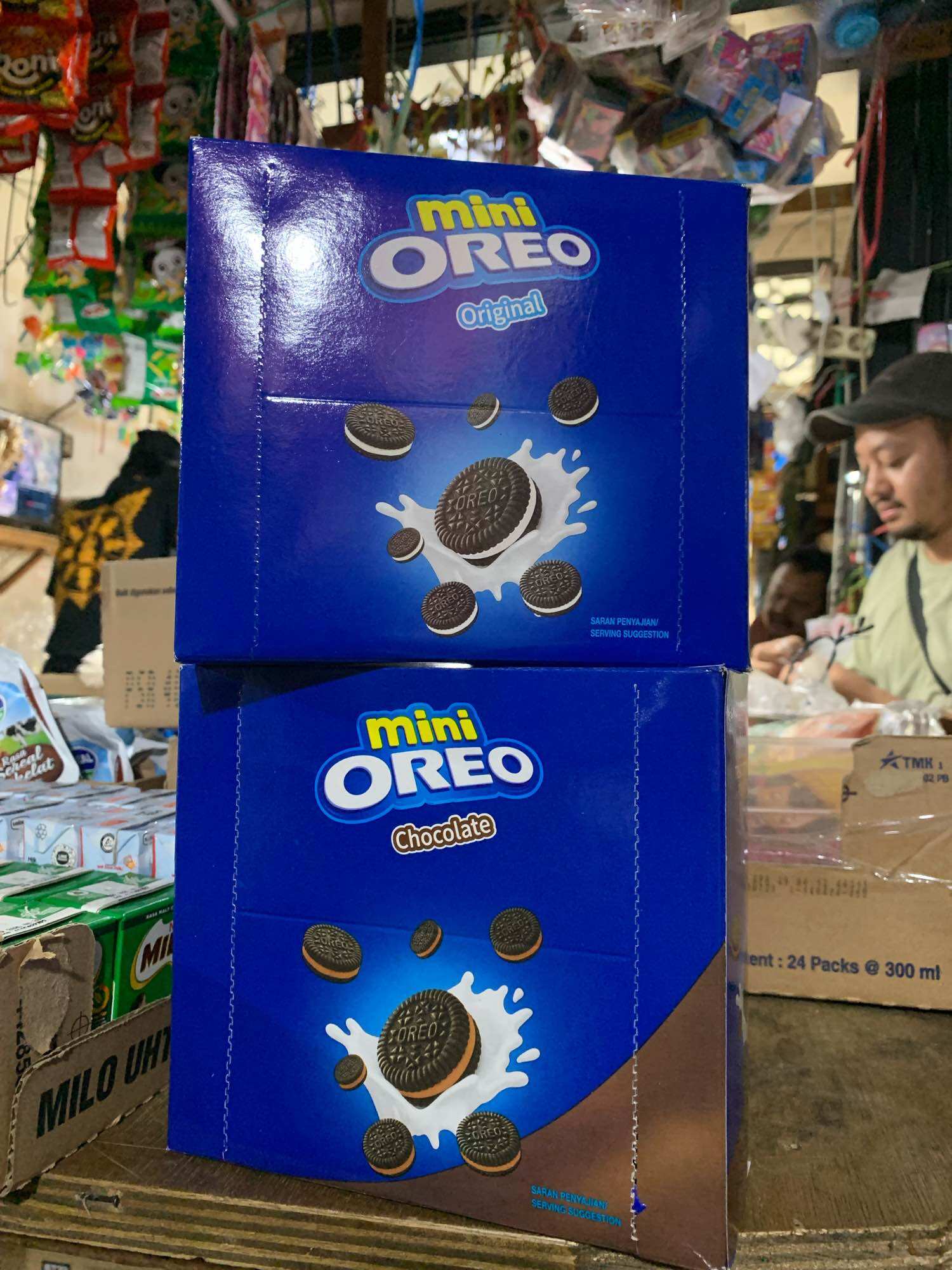 OREO MINI ORIGINAL&CHOCOLATE ISI 10 | Lazada Indonesia