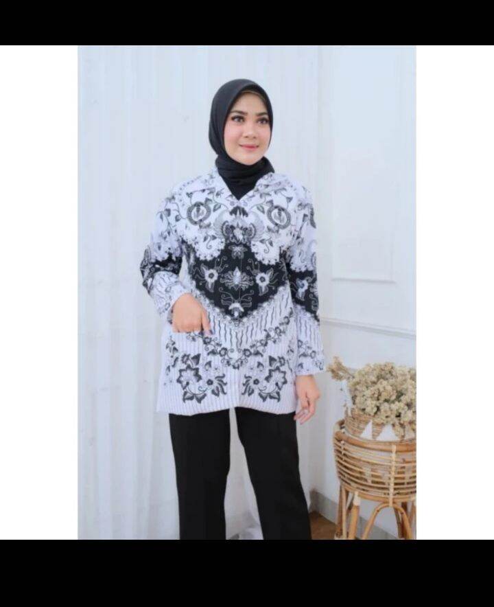 new premium seragam guru PGRI cowok cewek | Lazada Indonesia