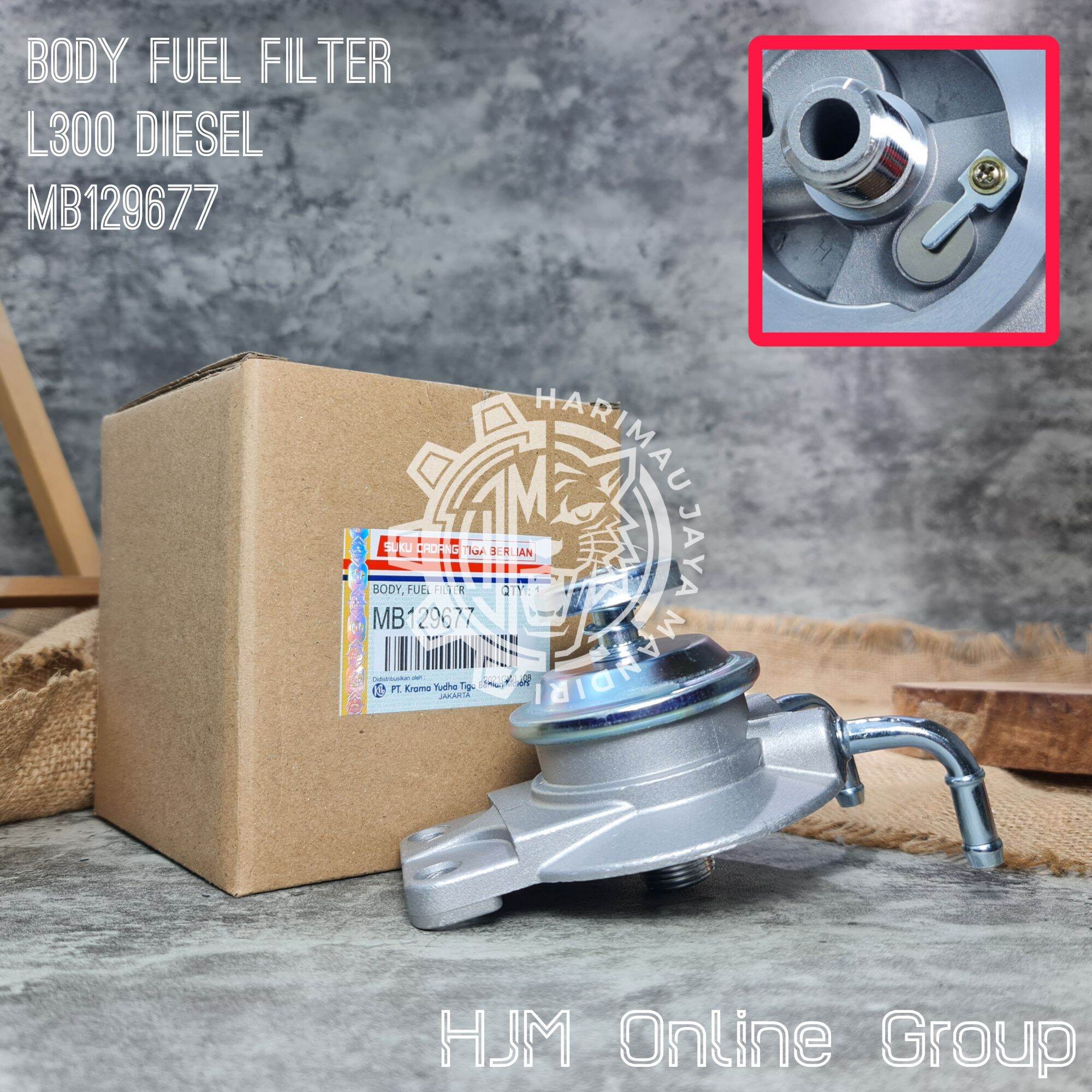 BODY FUEL FILTER - TUTUP FILTER SOLAR - POMPA SOLAR L300 L038 DIESEL ...