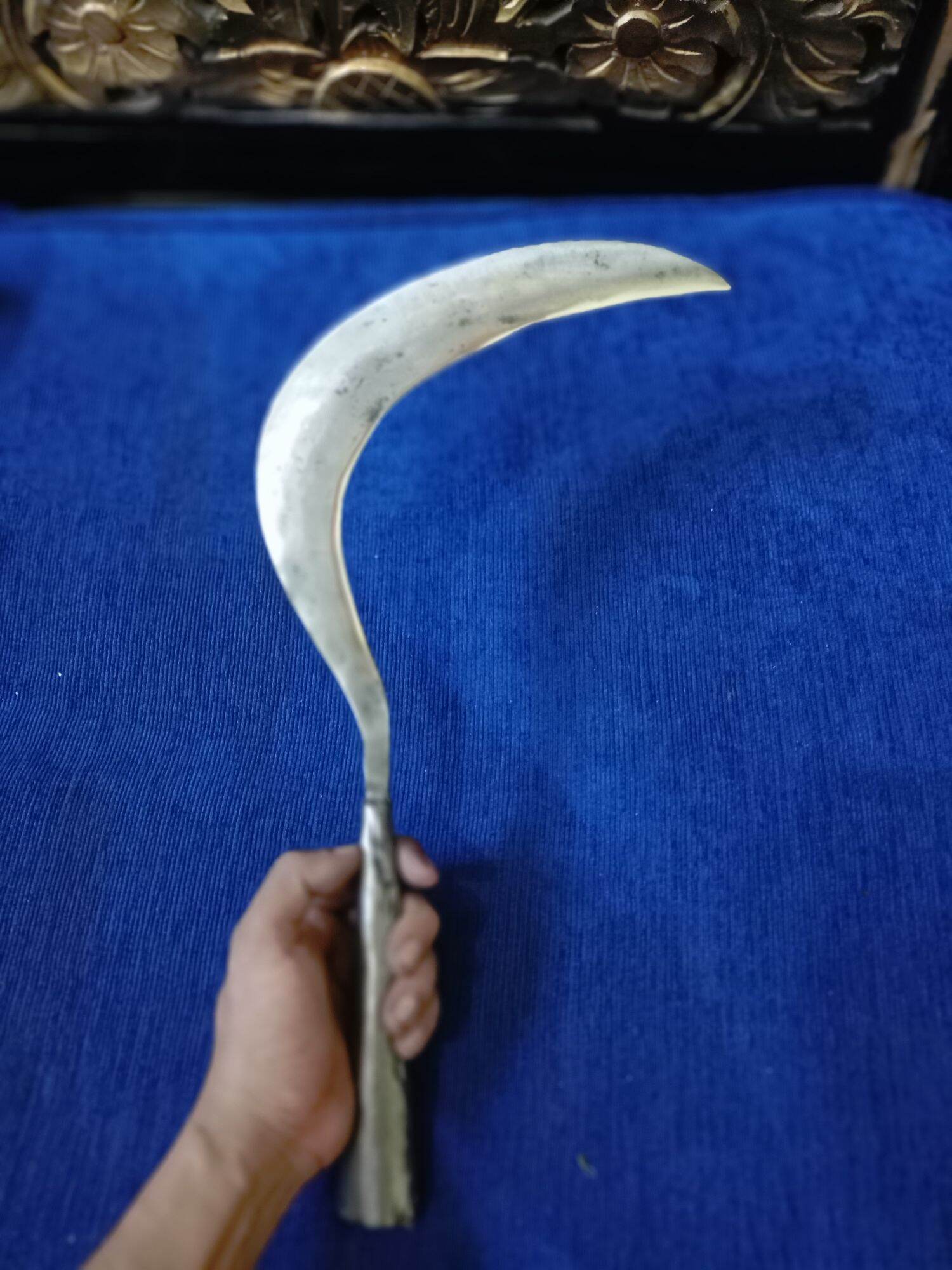 arit/sabit madura. baja putih. gagang besi | Lazada Indonesia