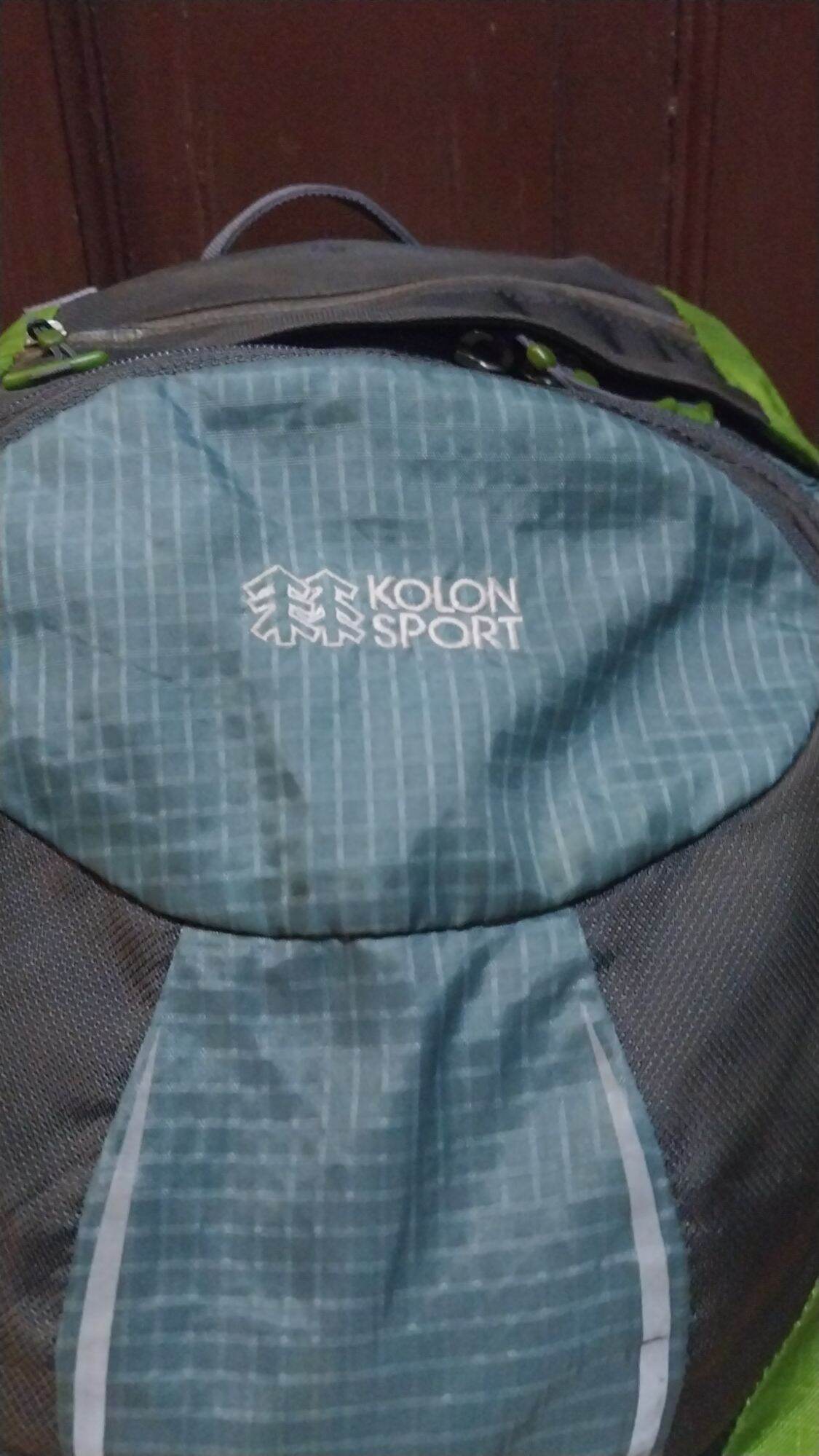 backpack KOLON SPORT ZEUS 30, KOMPLIT RAIN COVER, kapsitas 30 liter ...