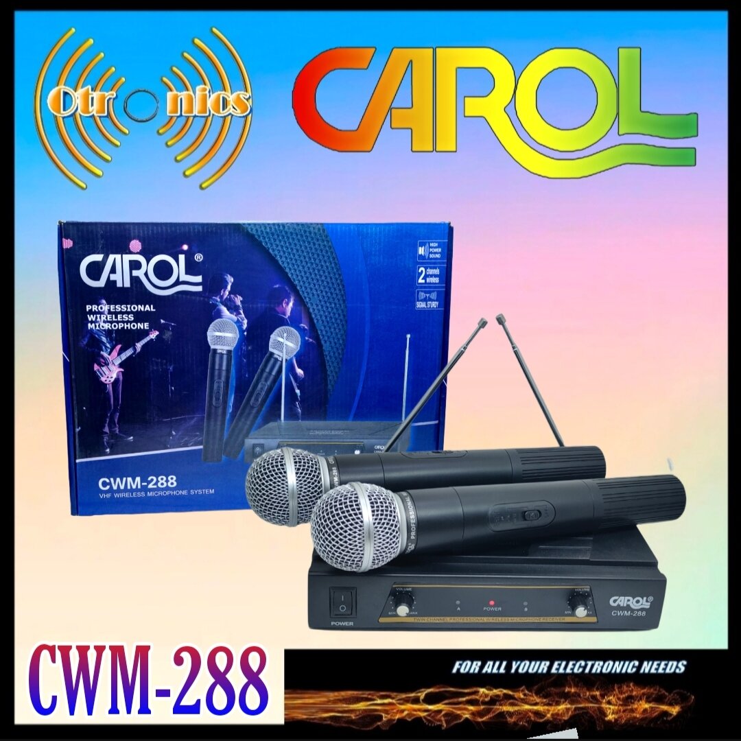 Mic Wireless Carol Handle CWM-288 | Lazada Indonesia