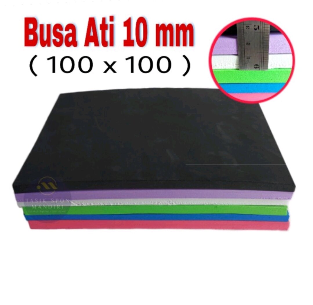 Busa Ati Tebal 10mm / Tebal 1cm // Spon Eva Tebal / Eva Foam Tebal ...