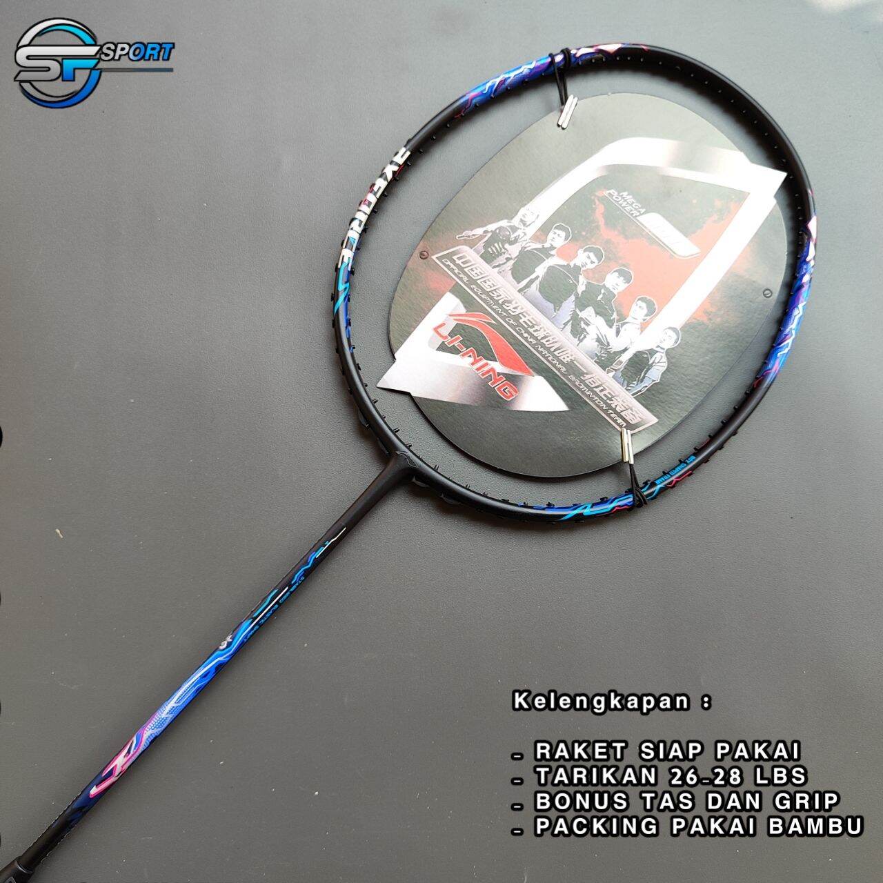 Raket Badminton Yonex Voltric Z-Force II Raket Bulutangkis dengan Tas ...