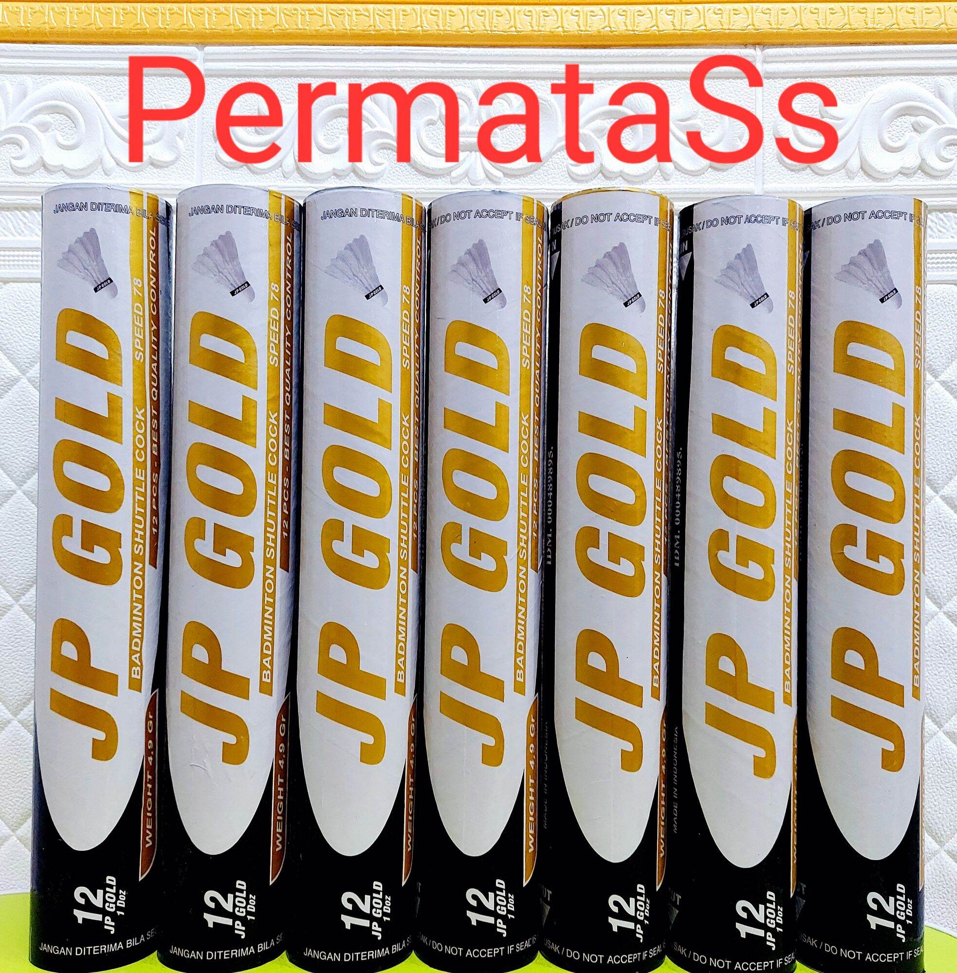 Shuttlecock Jp Gold | Lazada Indonesia