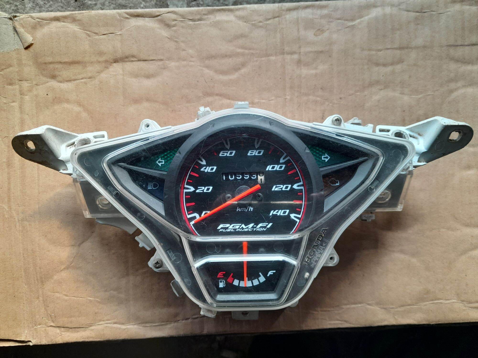 Speedometer spidometer kilometer Vario 110 Fi led original copotan ...