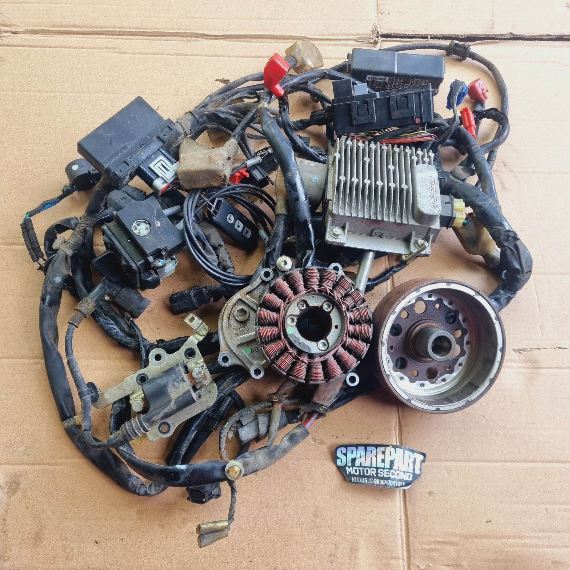 Acg double starter otomatis pengapian kelistrikan kabel body eccu ecu ...