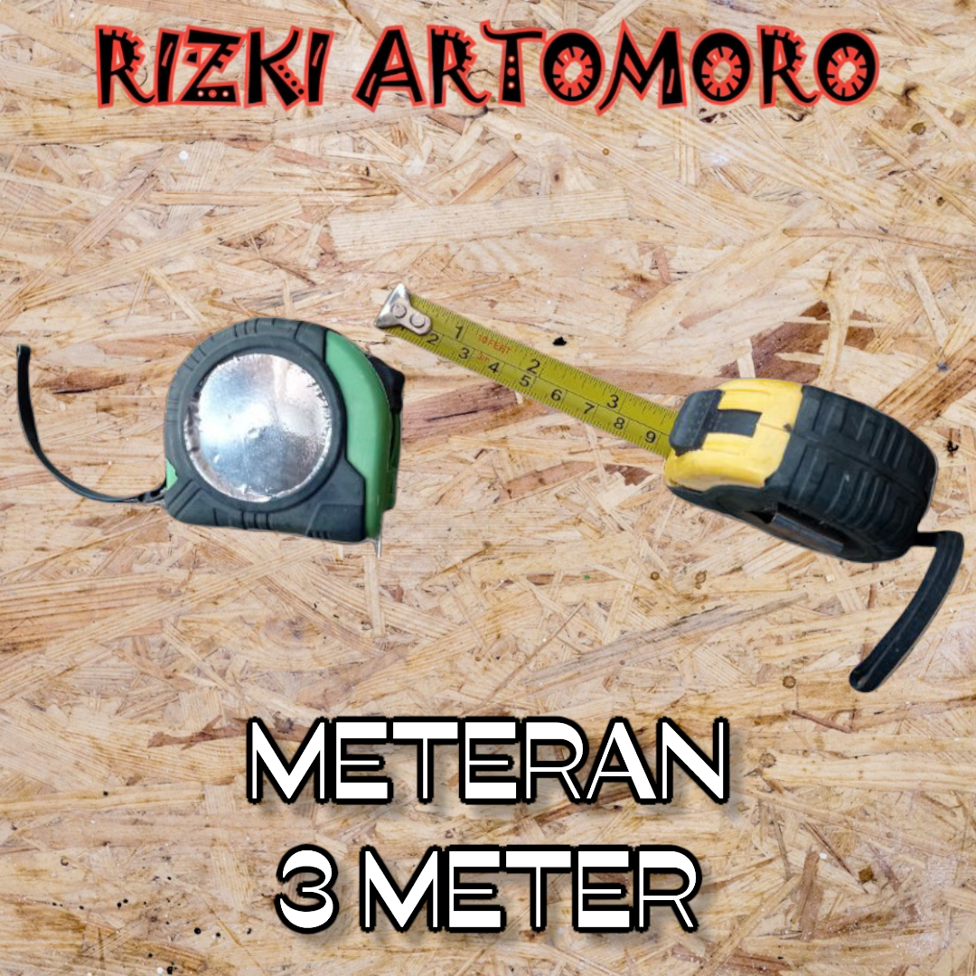 METERAN 3 Meter | Lazada Indonesia