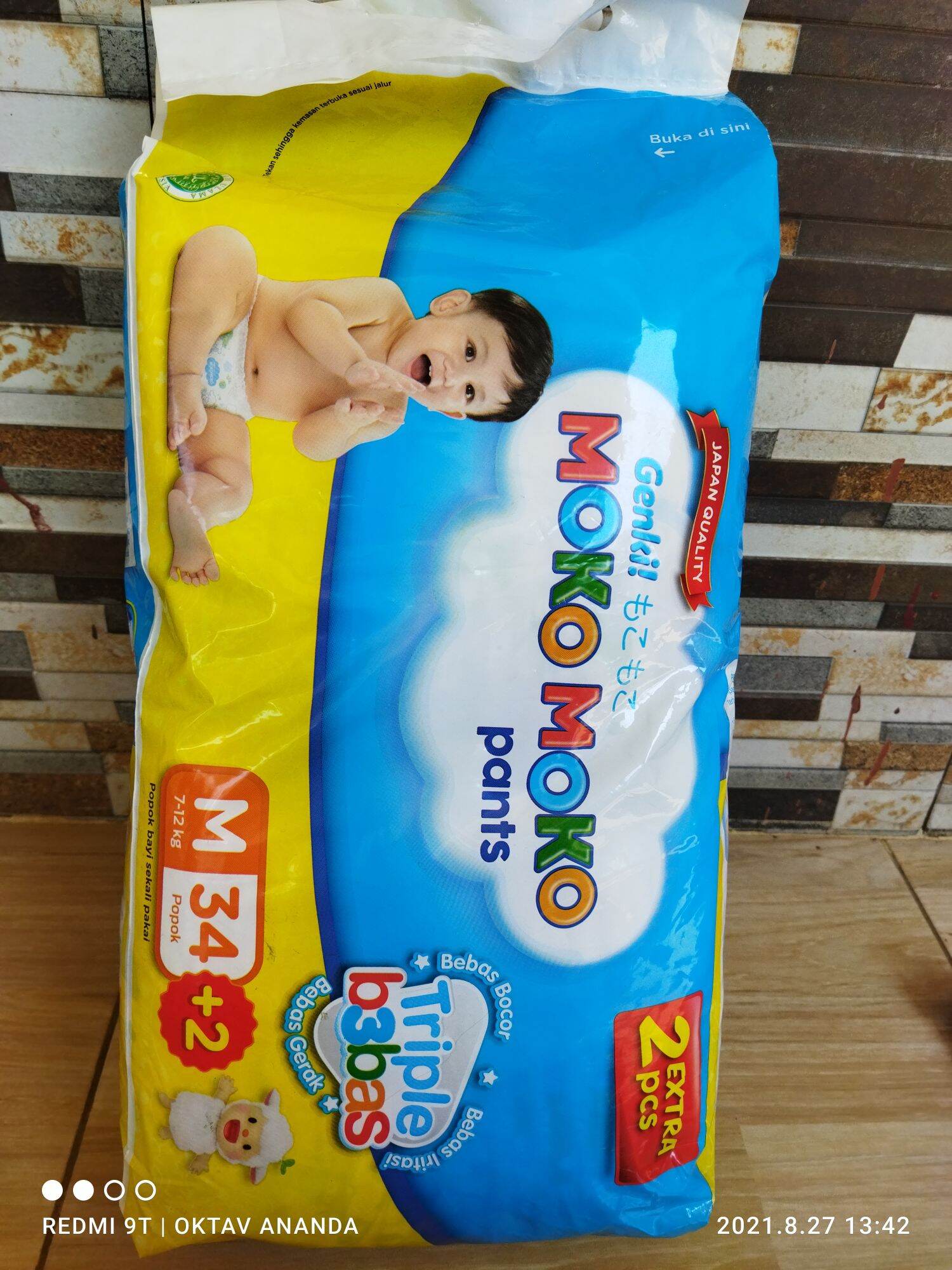 Genki Moko-moko Pants diapers | Lazada Indonesia