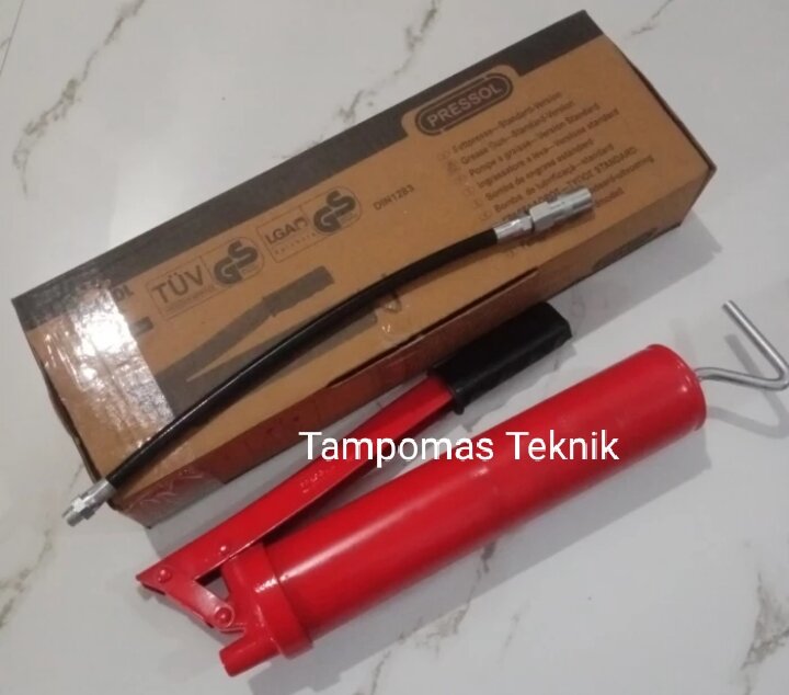 Pompa Gemuk 500cc Pressol Grease Gun Pompa Stemplet Tabung Besi ...