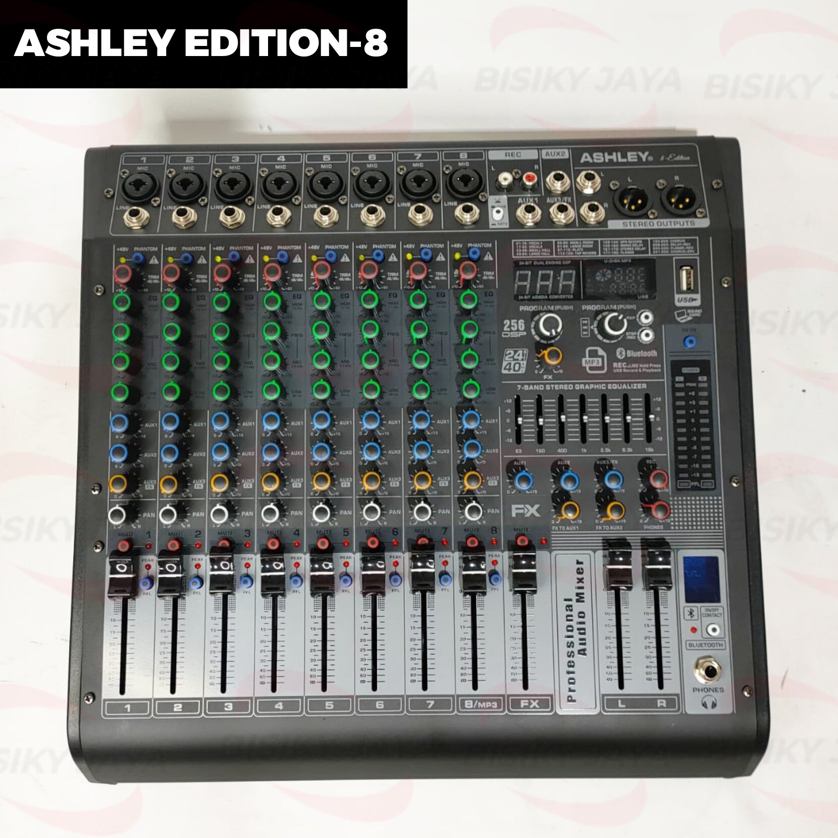 Mixer Audio 8 Channel ASHLEY EDITION 8 ORIGINAL ASHLEY !! | Lazada Indonesia
