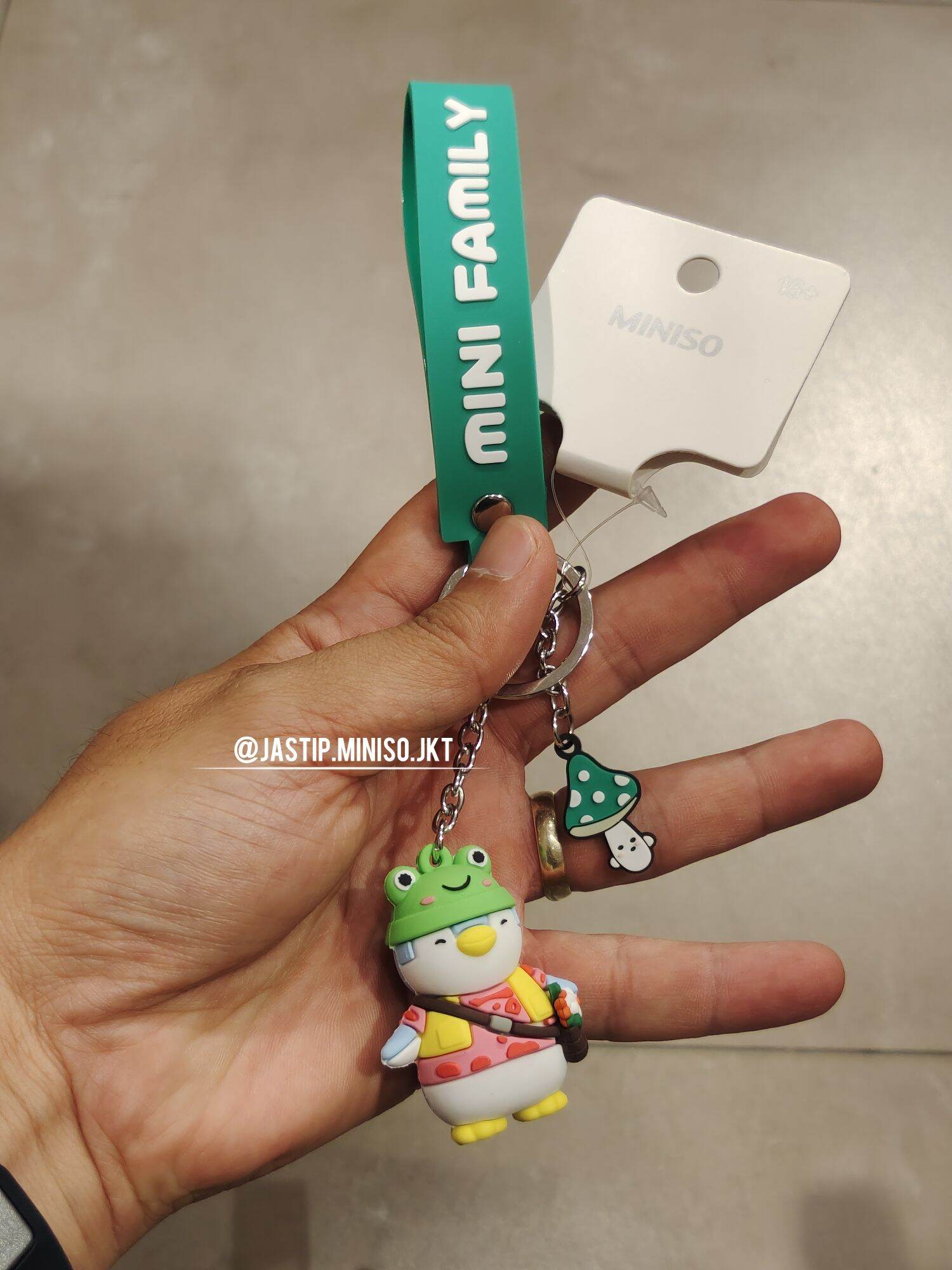 MINISO 🆕 Gantungan Kunci MINI FAMILY Collection (PenPen / Pickle ...