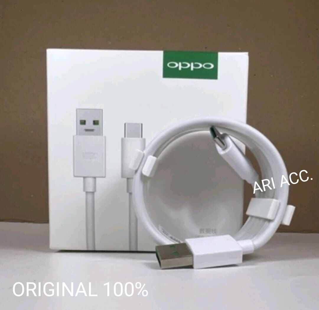 Kabel Data Oppo A60 A98 Original 100% Super Vooc USB Type C Fast ...