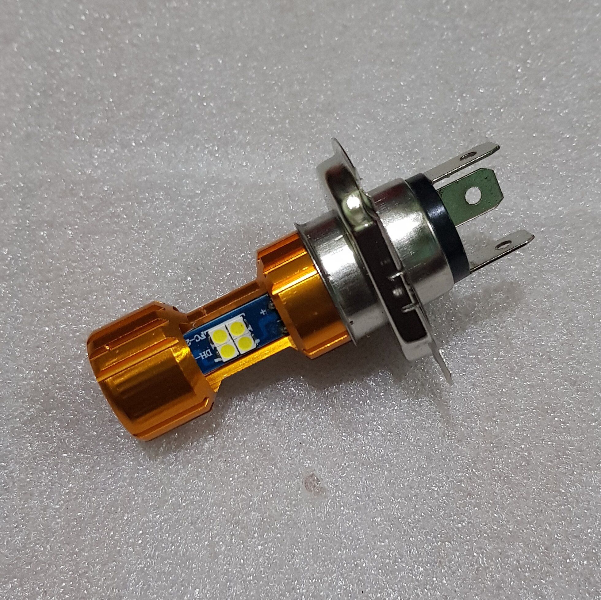 BOHLAM LAMPU DEPAN LED H4 CB CBR 150R - VERZA - MEGAPRO NEW - SCOOPY FI ...