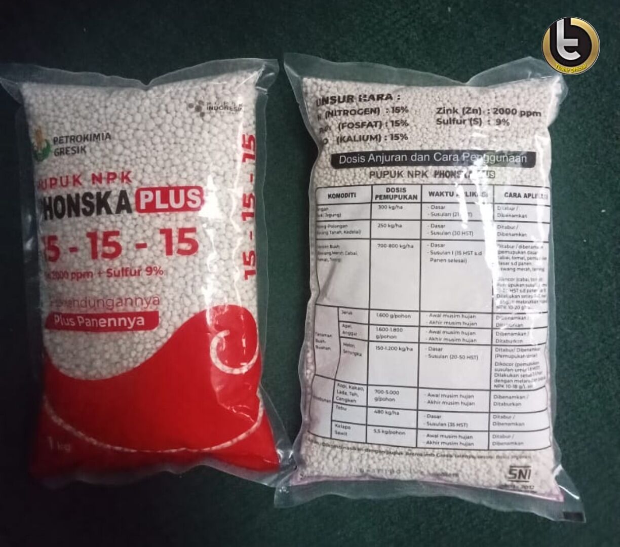 Pupuk NPK PHONSKA Plus (1'kg) | Lazada Indonesia