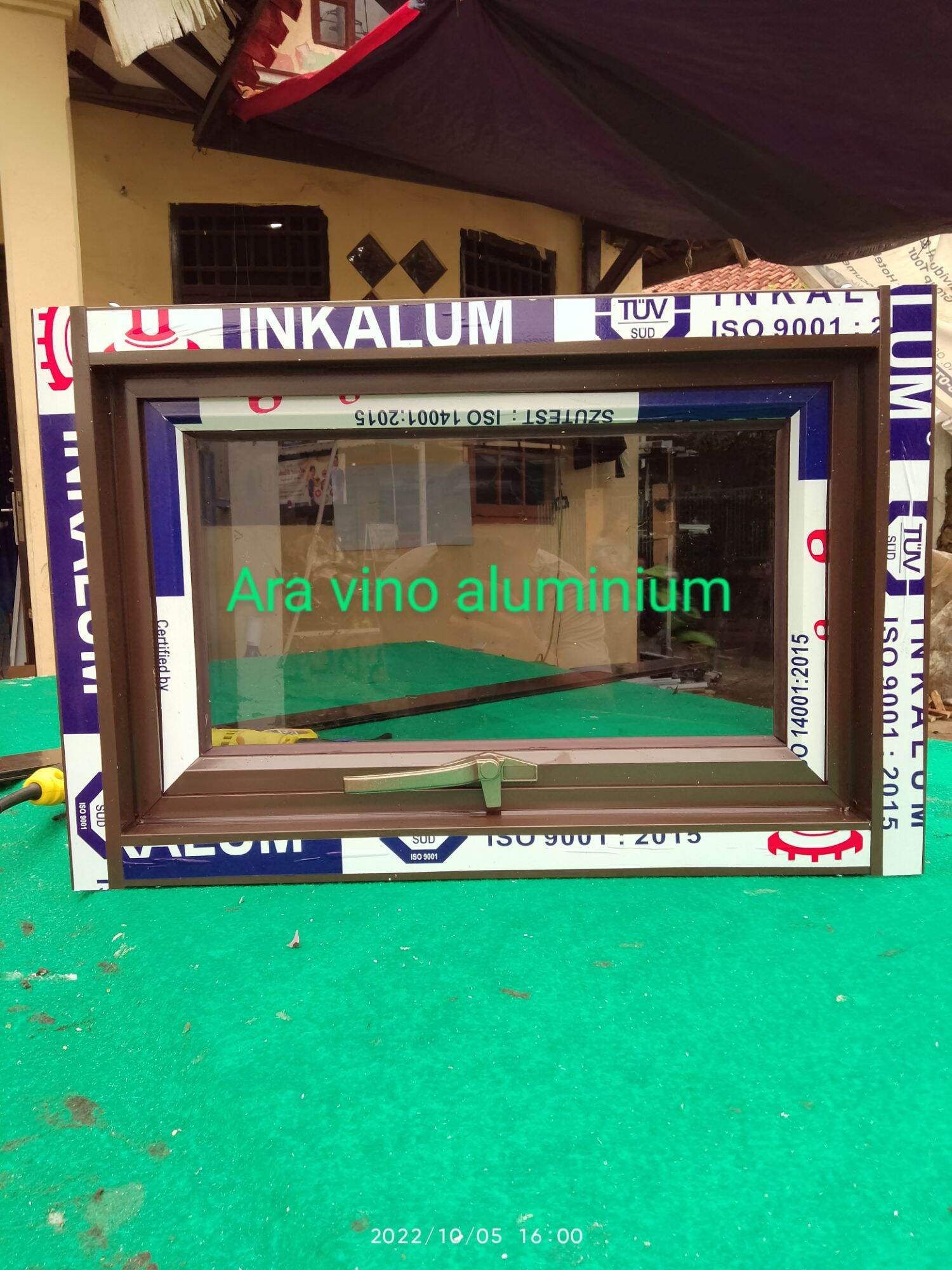 jendela/boven aluminium uk 40x60,kaca 5mm+palet kayu | Lazada Indonesia