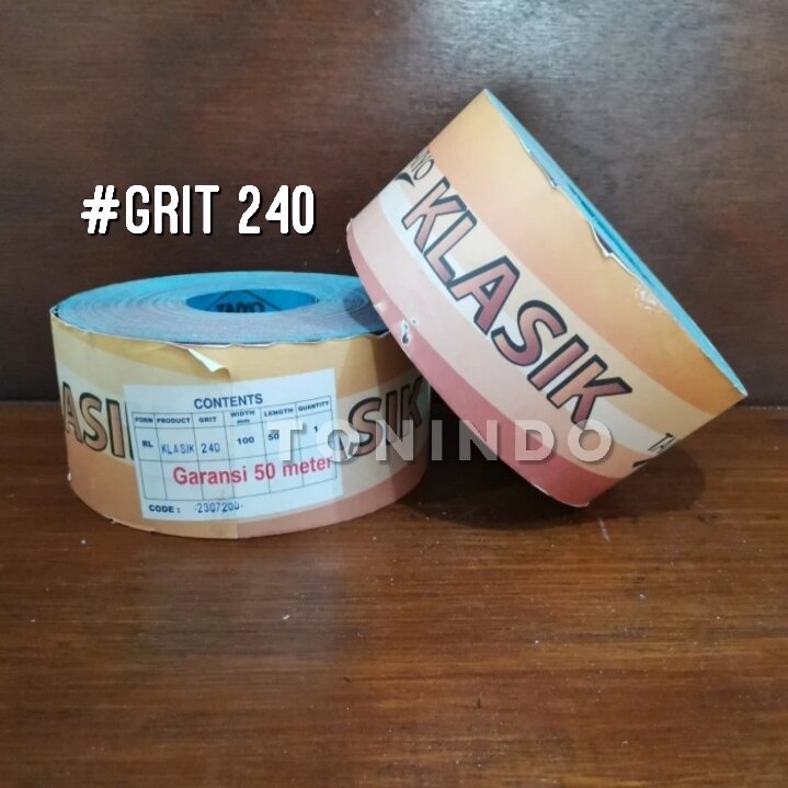 Kertas Gosok Amplas TAIYO Klasik Grit 240 | Lazada Indonesia