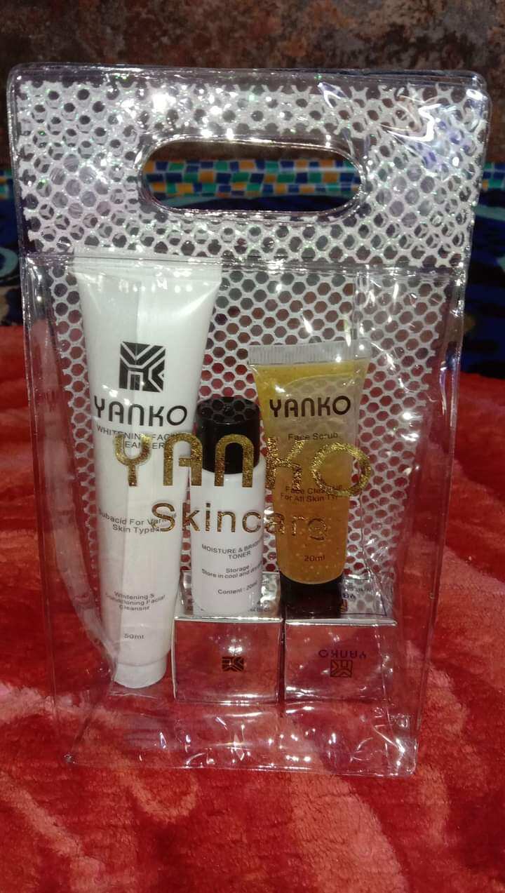 SKINCARE Yanko Platinum Sepaket isi 5 In 1 buat umur 30 thn keatas ...