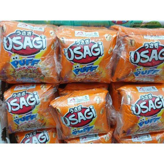Usagi Puff Caramel 1 Pack isi 10 pcs | Lazada Indonesia
