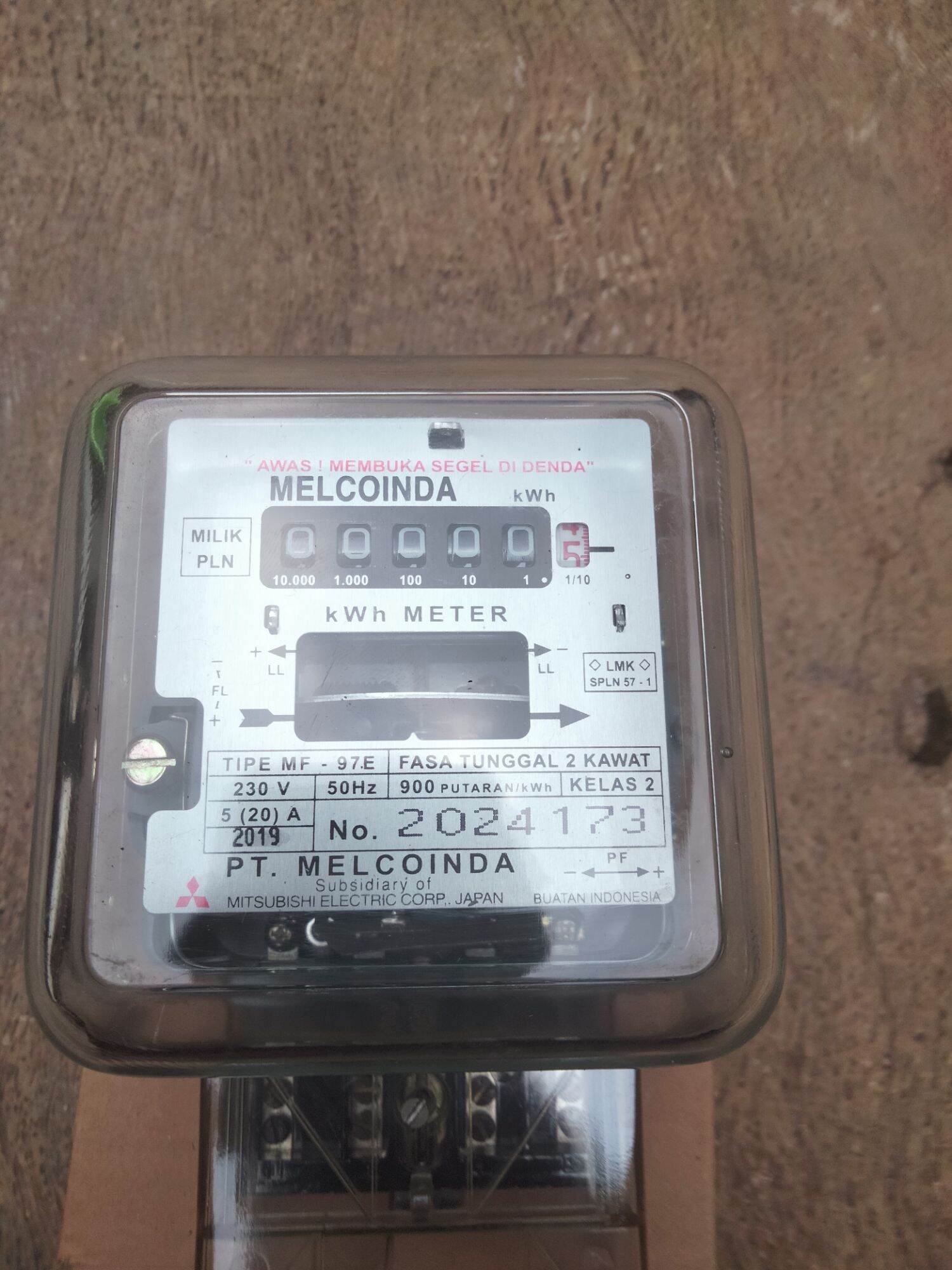 kwh meter 1phase merk melcoinda 5/20a | Lazada Indonesia