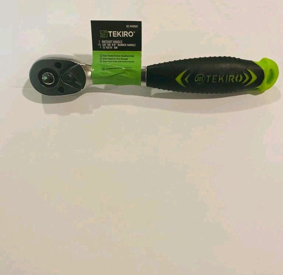 Tekiro Gagang kunci Shock Ratchet 3/8" x 8 " Inch / Hendel Ratchet ...