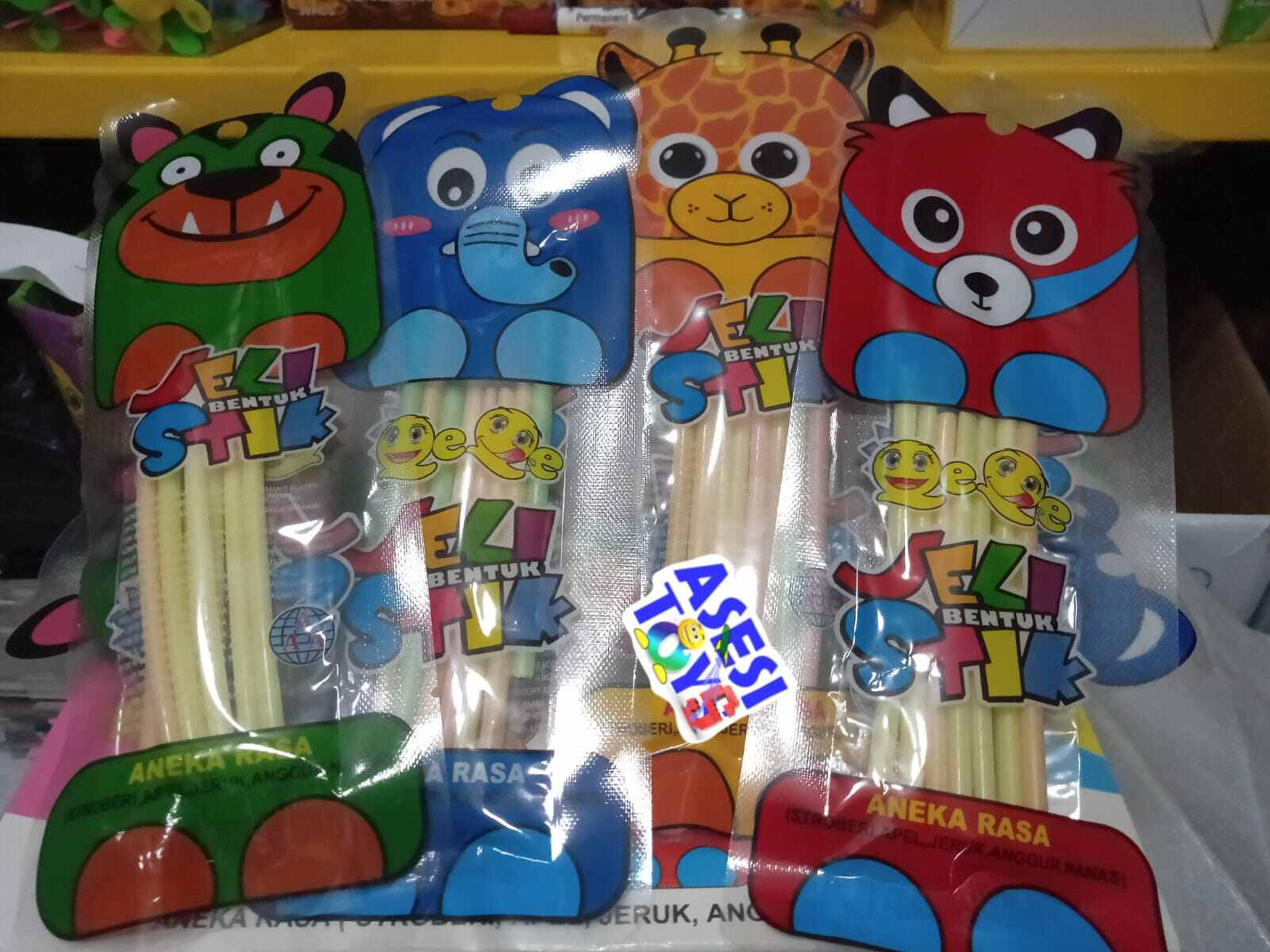 permen Warung Anak rasa stik lidi hewan 30pcs | Lazada Indonesia