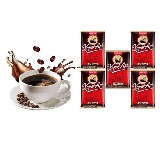 Kopi Instan Kapal Api Kopi Hitam Bubuk Kopi Sachet Kapalapi 1 renceng ...