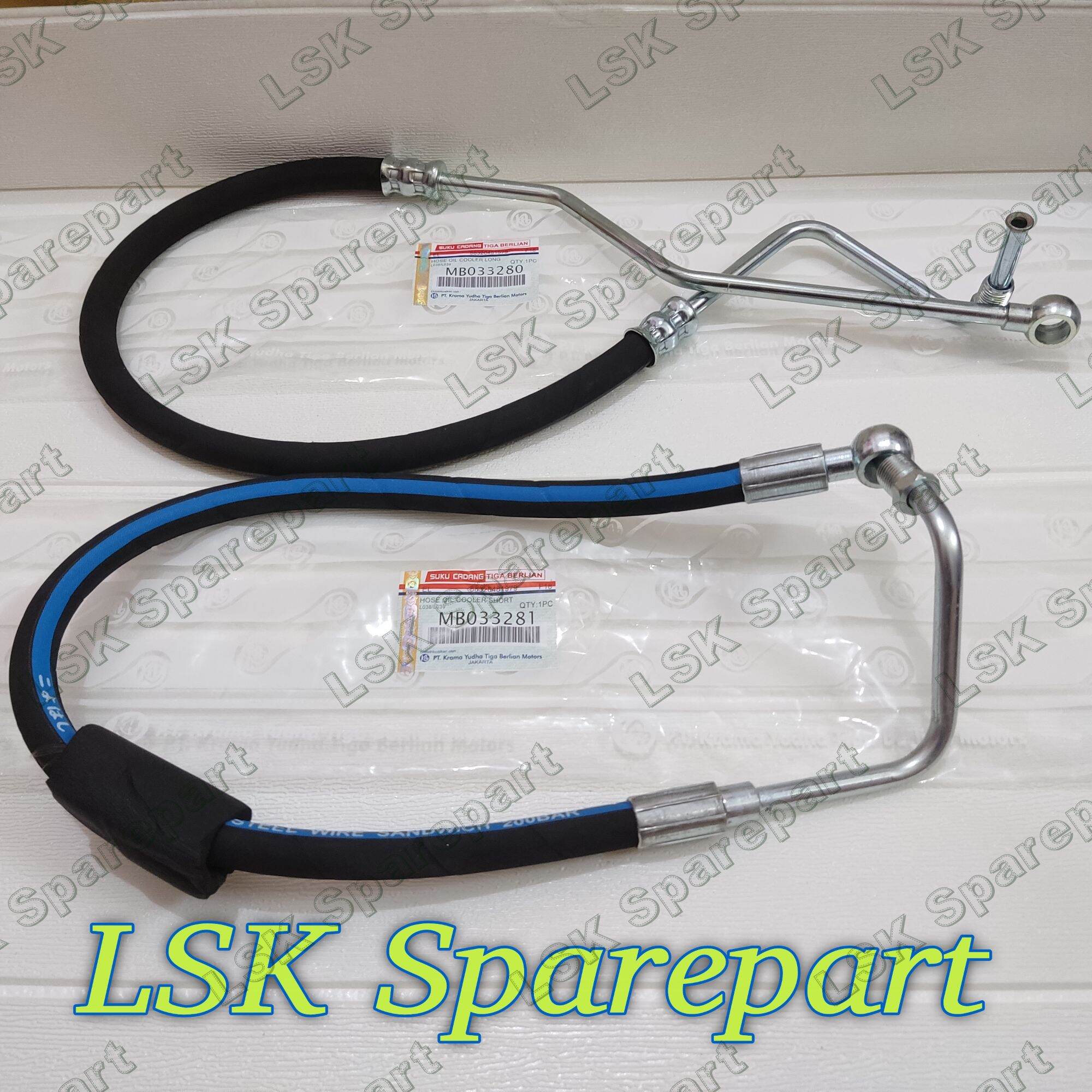Selang Hose Oli Cooler Panjang Pendek Mitsubishi L300 L038 L039 ...