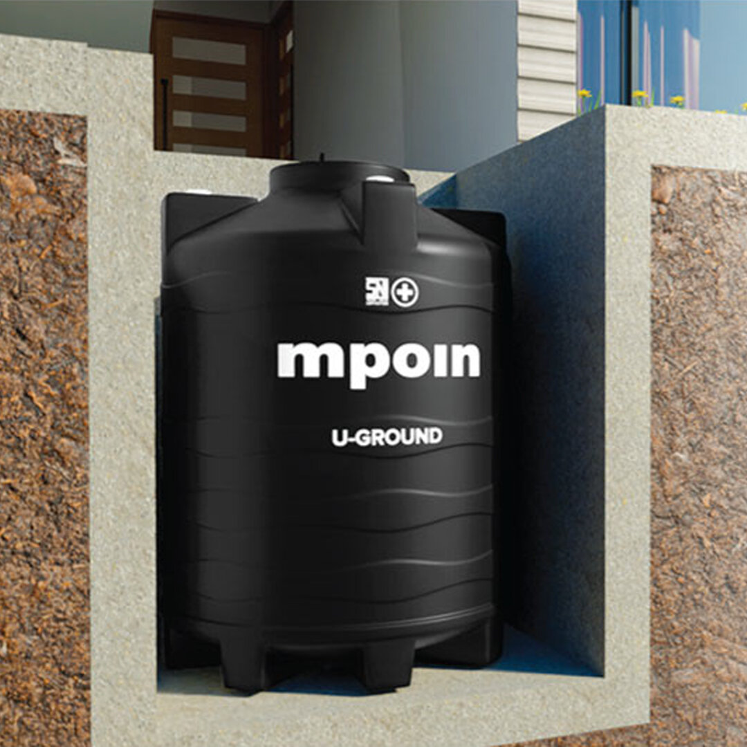 Tandon Air/Toren Air/Tangki Air MPOIN U1200 1100 Liter U-Ground Series ...