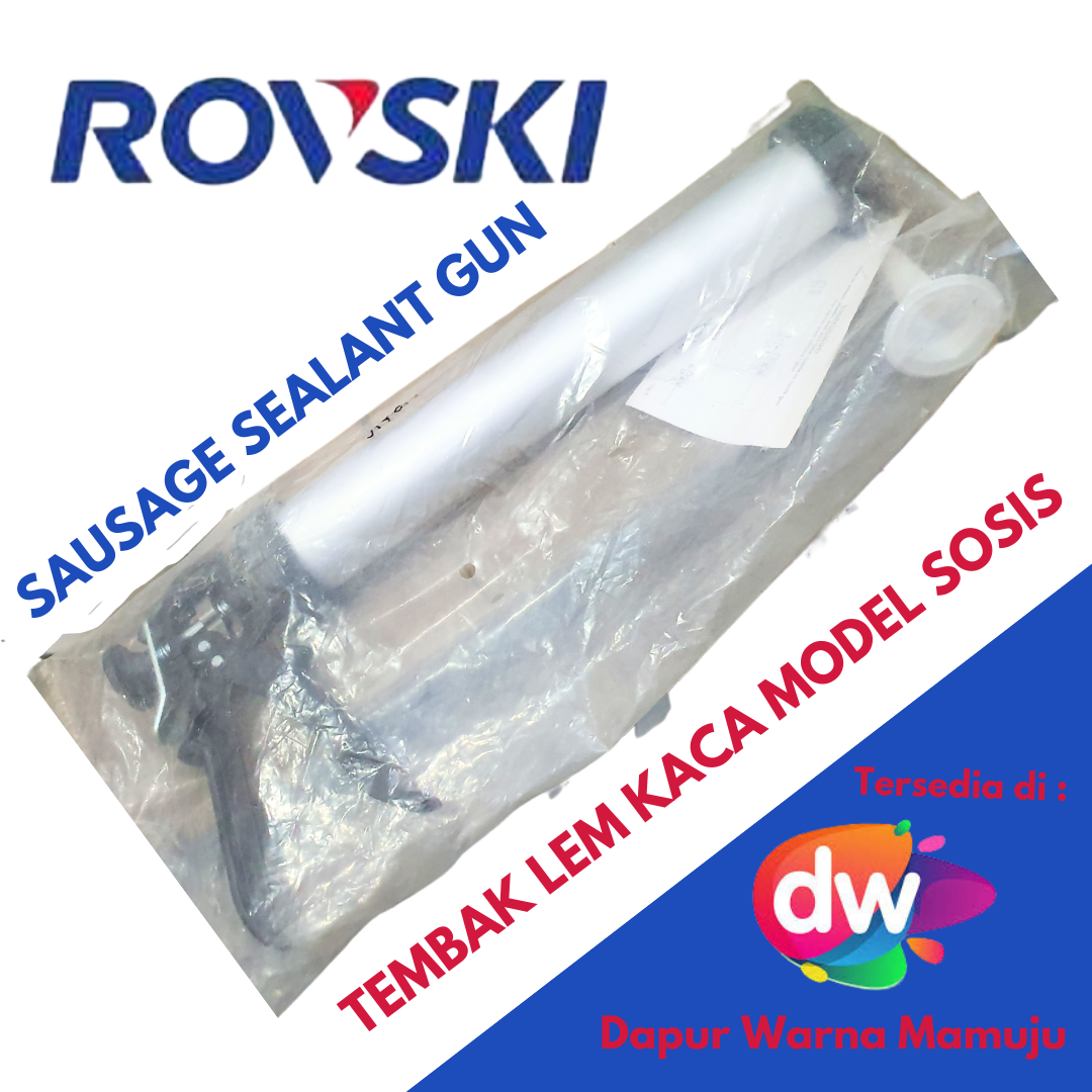 Rovski Sausage Sealant Gun (Tembak Lem Kaca Sosis Rovski) 1 Buah ...