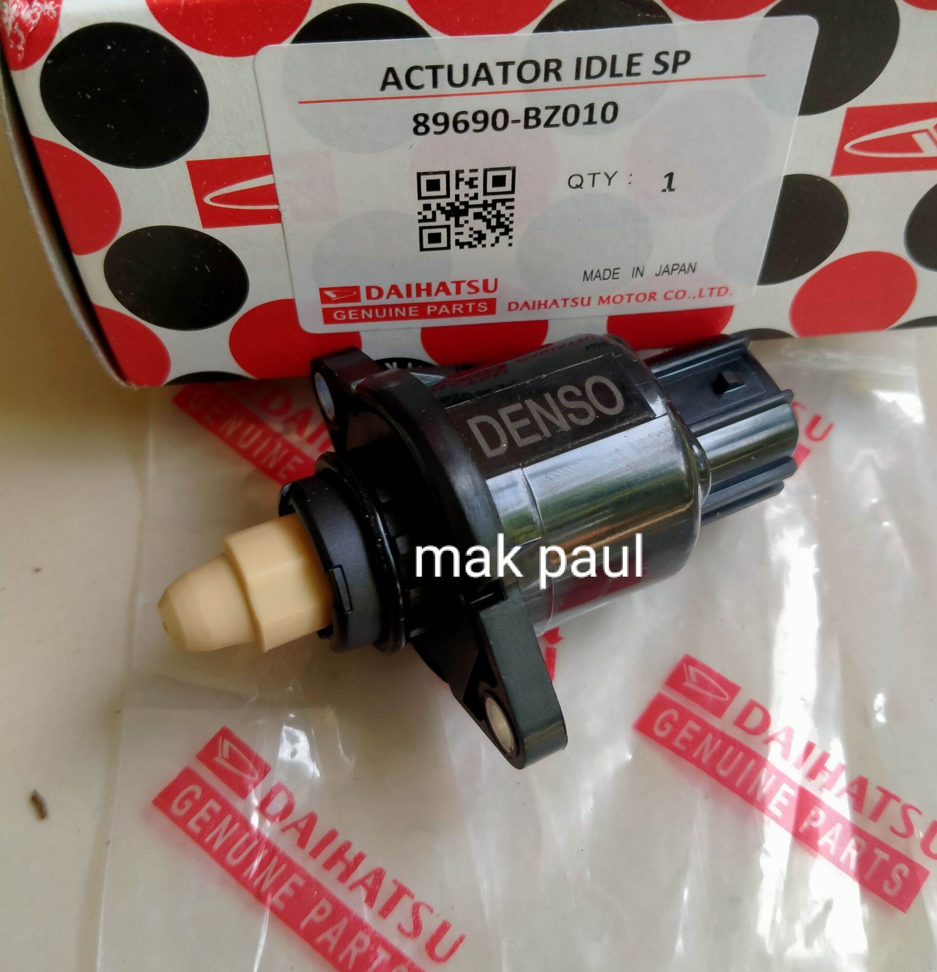 sensor actuator idle speed ISC AGYA AYLA ORIGINAL JAPAN | Lazada Indonesia