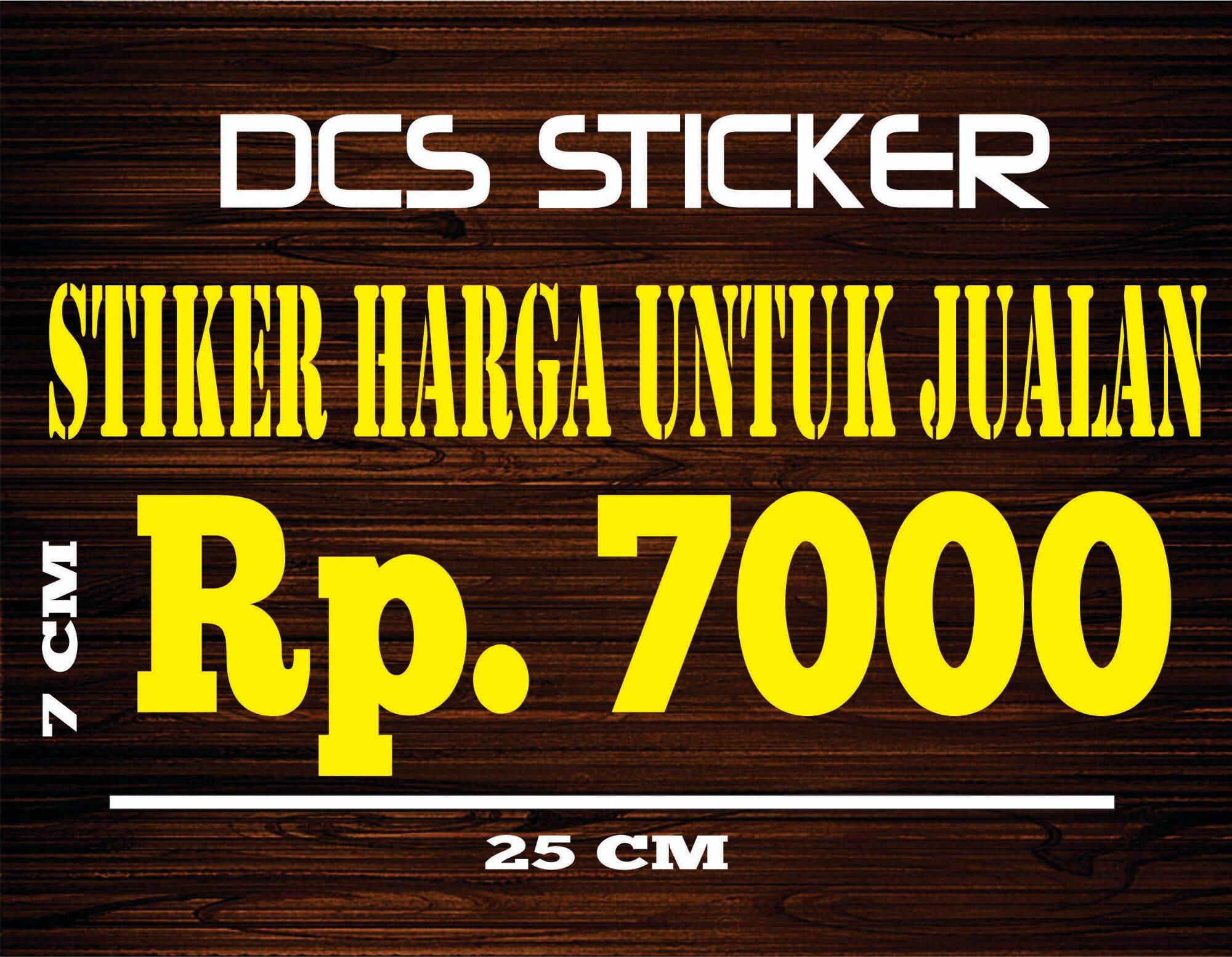 CUTTING STICKER Rp.7000 STICKER TEMPELAN DI KACA ATAU GROBAK UNTUK ...