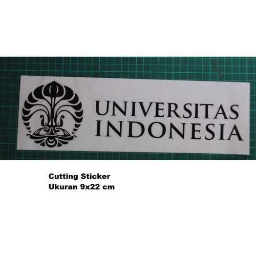 Stiker Logo UI Cutting Sticker Universitas Indonesia | Lazada Indonesia