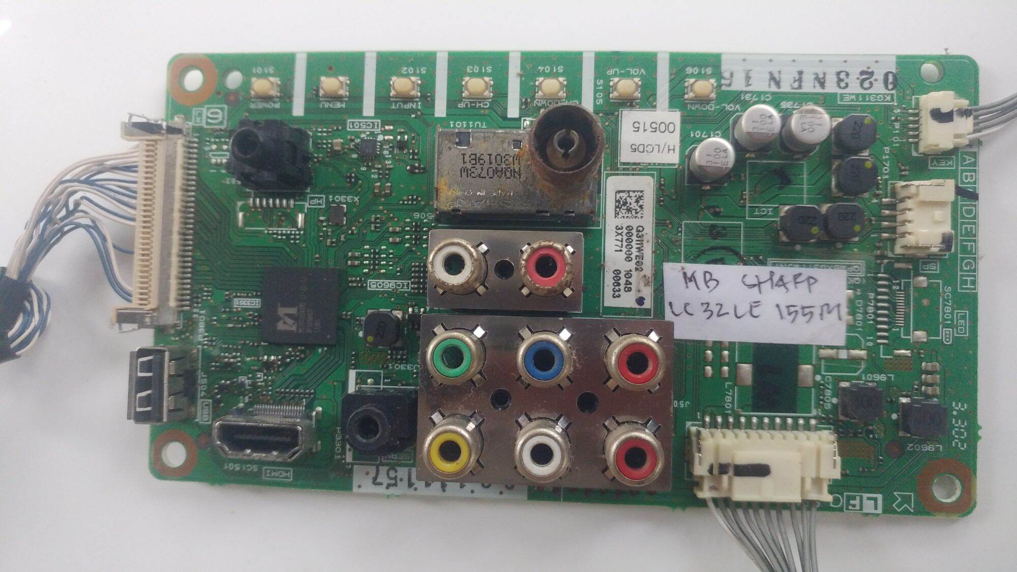 mb mainboard main board mesintv led sharp lc 32le155m lc32le155m ...