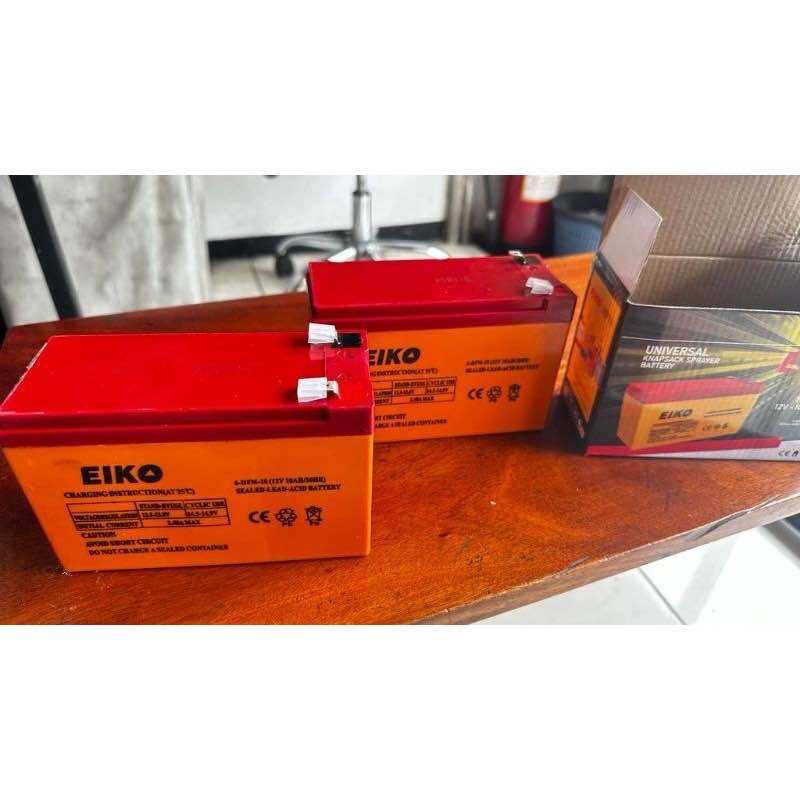 [KHUSUS LUAR P JAWA] EIKO AKI 12V 8Ah 9Ah 12Ah BATERAI BATRAI BATTERY ...