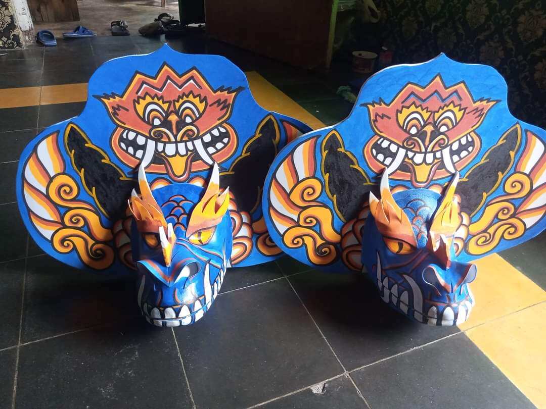 Caplokan Devil Barongan Anak Bagus | Lazada Indonesia