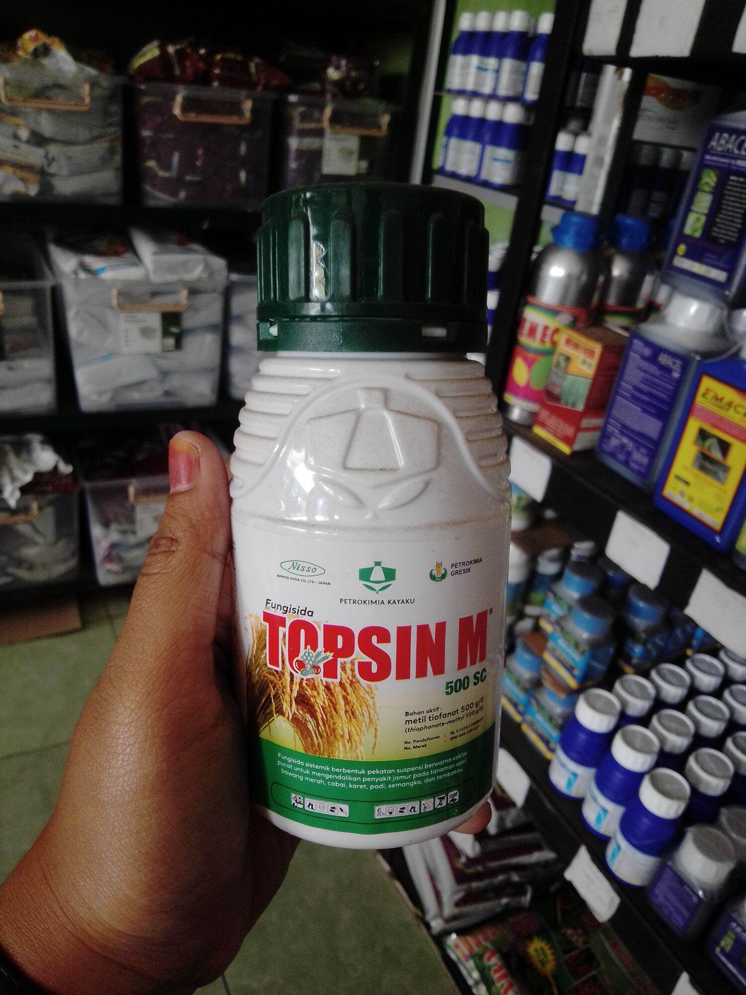 Topsin 200ml fungisida pestisida Obat Pertanian obat sawah obat padi ...