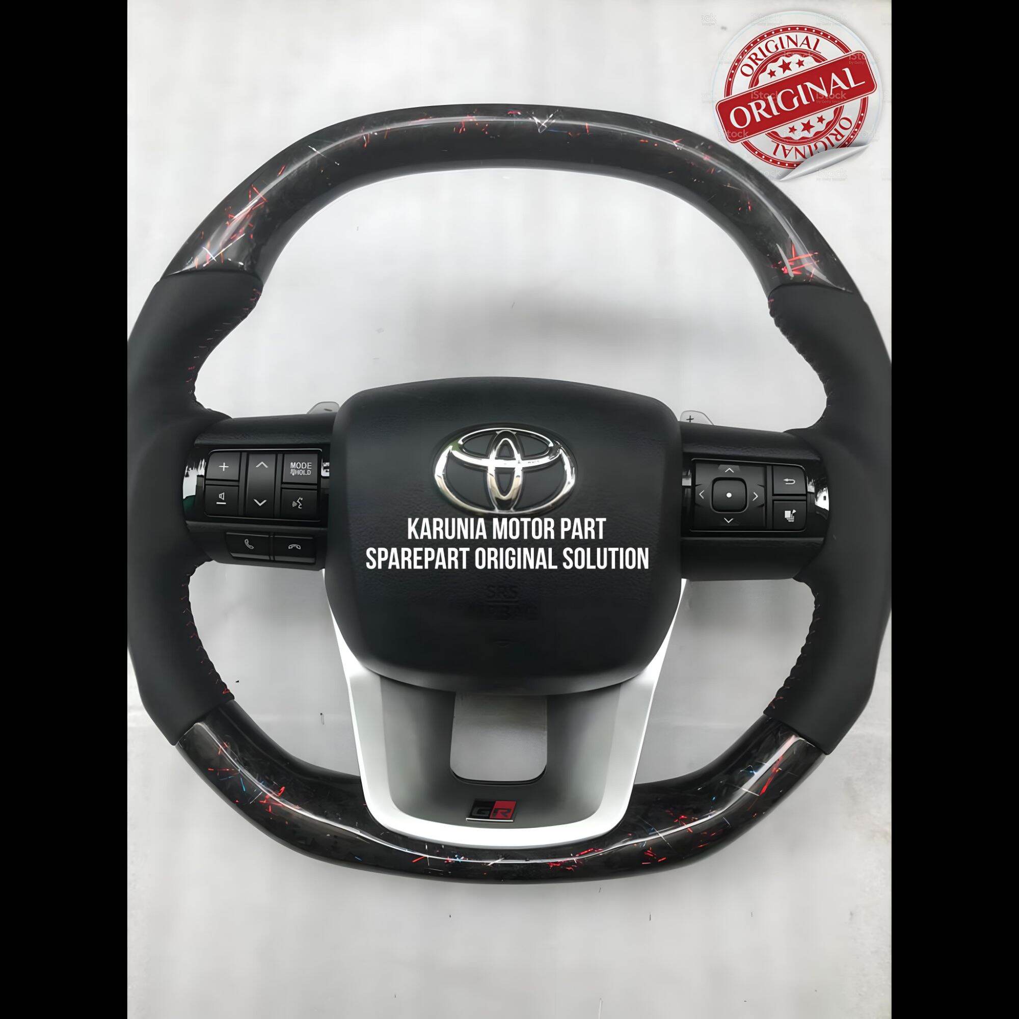 Stir Lingkaran Steer Ster Innova Reborn Fortuner VRZ Carbon Forged Set ...