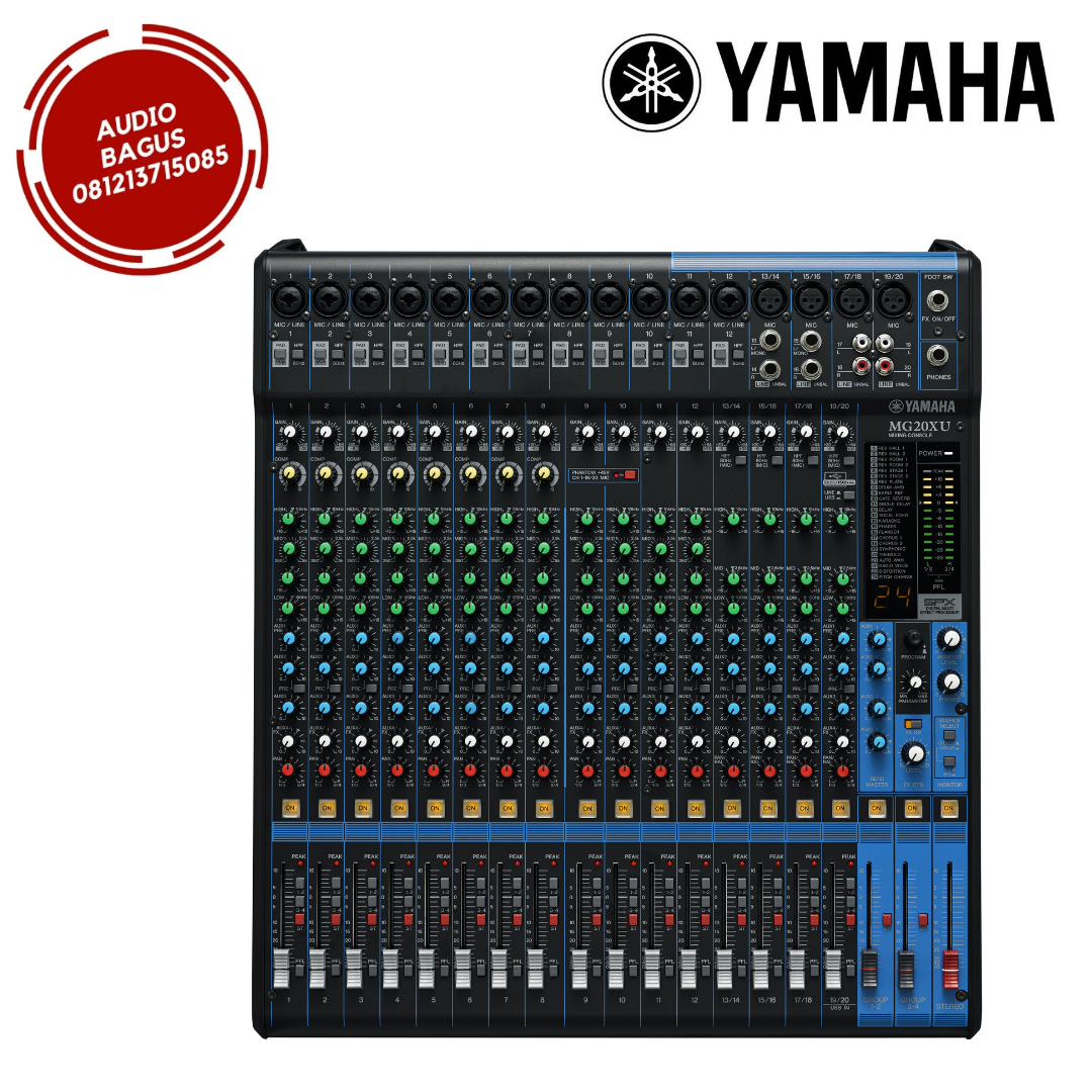 MIXER YAMAHA MG20XU / MG 20XU ORIGINAL | Lazada Indonesia