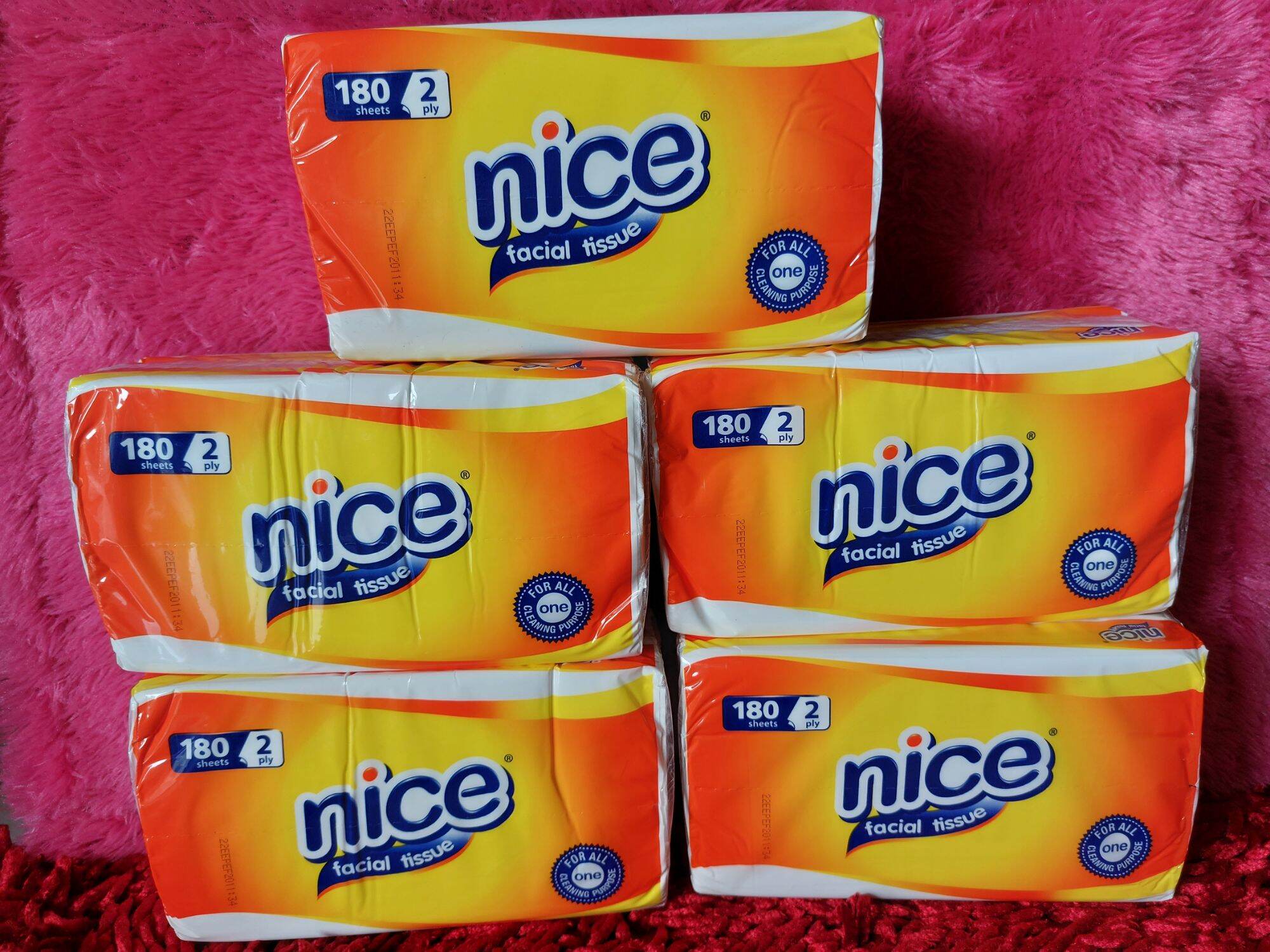 Tisu nice 180 sheets 2ply harga terjangkau 5 pcs | Lazada Indonesia