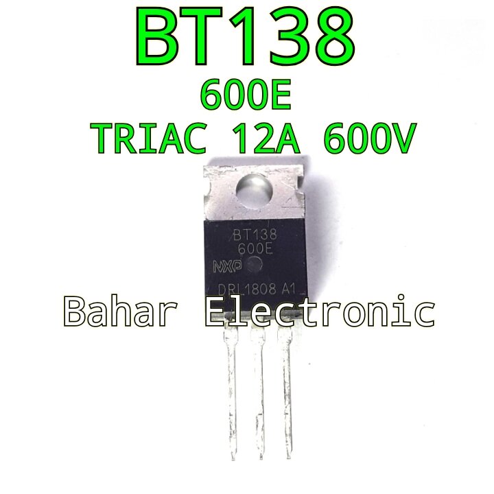 TRIAC BT138 600E 12A 600V | Lazada Indonesia