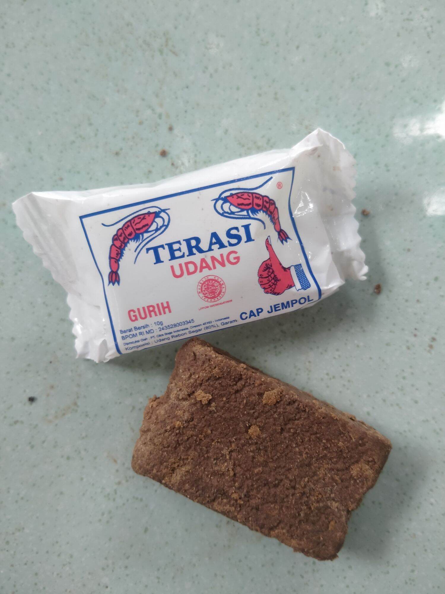 TERASI UDANG CAP JEMPOL kemasan 1 sachet | Lazada Indonesia