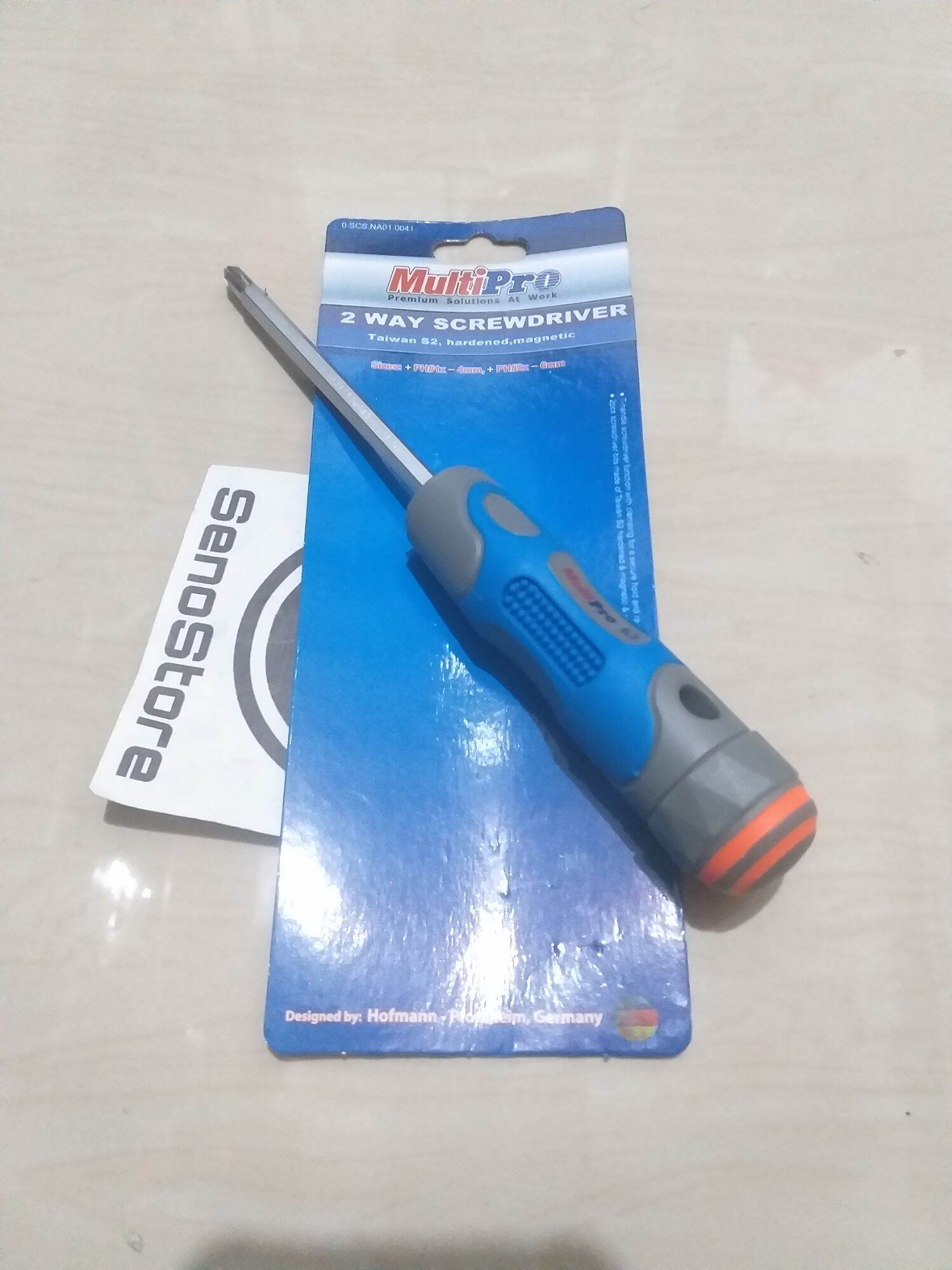 MULTIPRO Obeng dua arah 2 way screwdriver 4 - 6 mm | Lazada Indonesia
