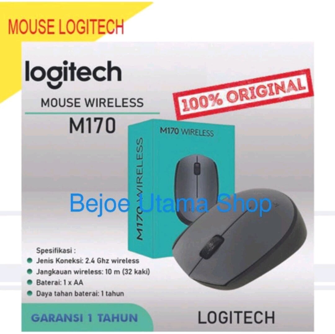 Mouse Logitech M170 dan B175 Garansi Resmi | Lazada Indonesia