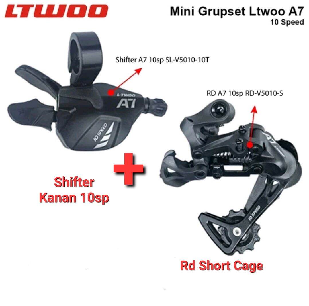 SET RD LTWOO A7 SHIFTER 10 SPEED 10SP LTWOO A7 KANAN | Lazada Indonesia