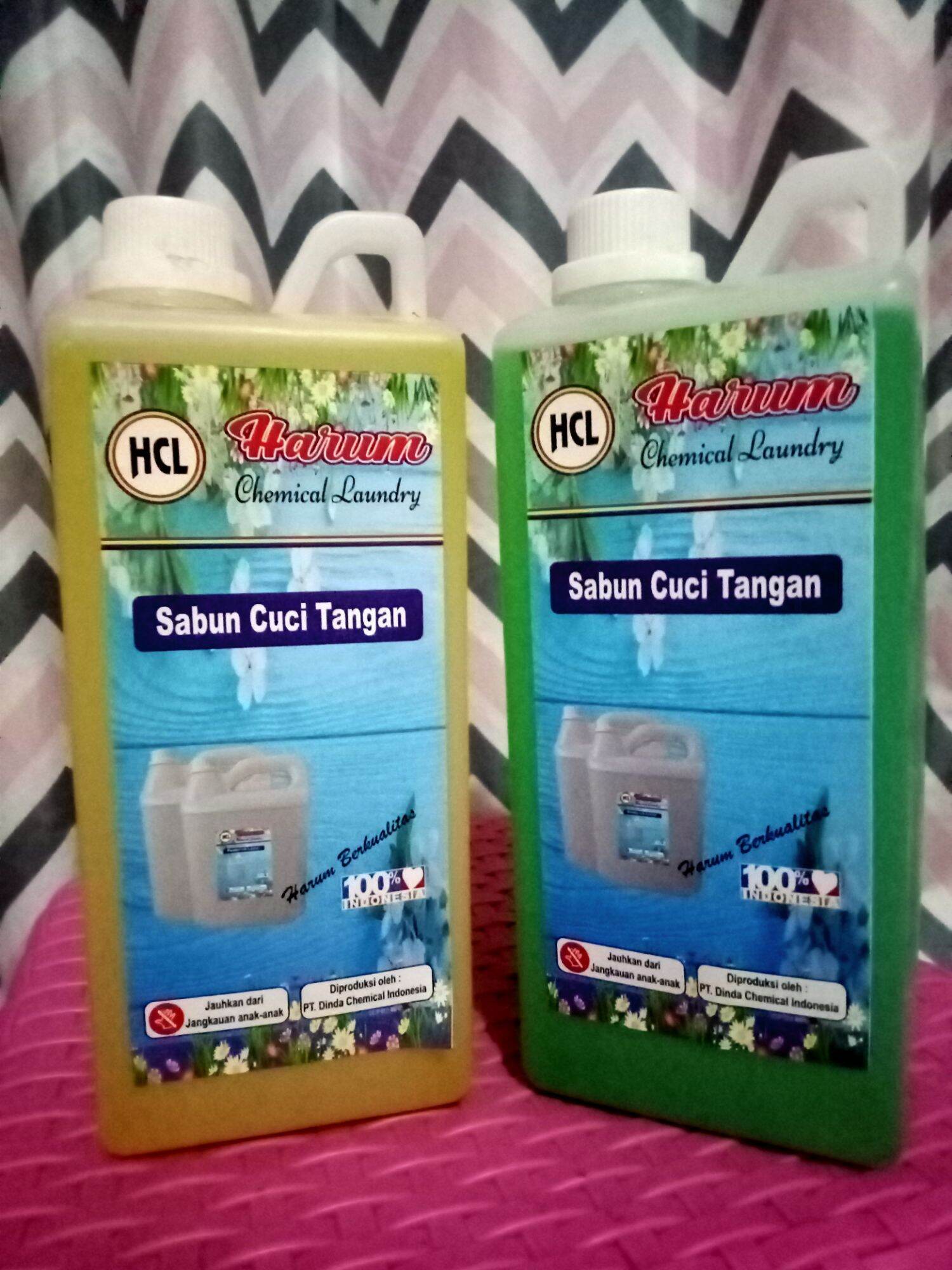 Promo Sabun cuci tangan HARUM CL 1 liter | Lazada Indonesia