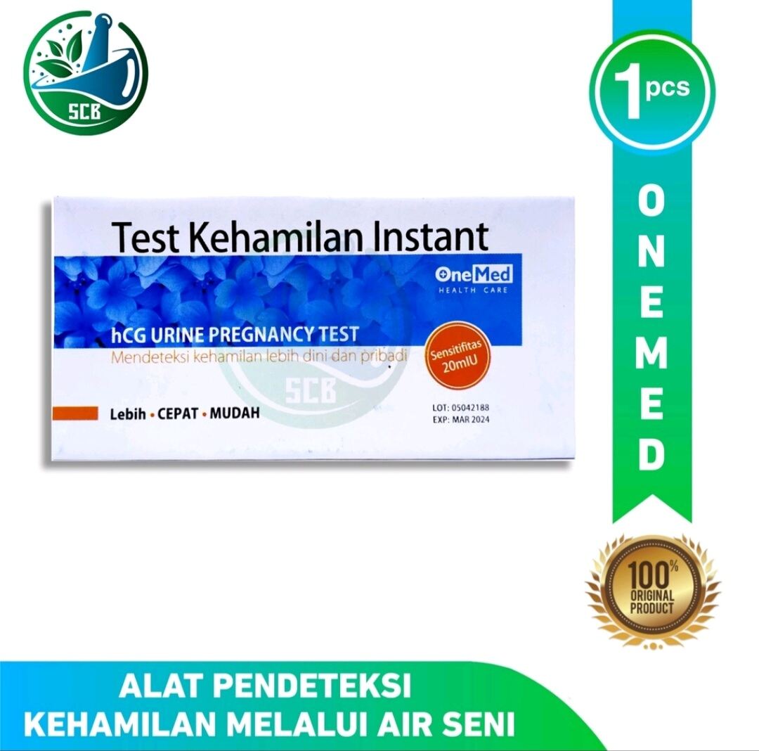 Test Hamil Onemed / Test Pack / Test Kehamilan Instant Onemed | Lazada ...